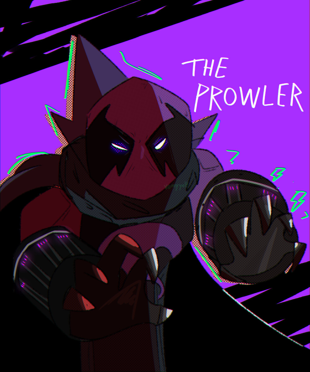 ArtStation - the prowler // spiderverse/marvel
