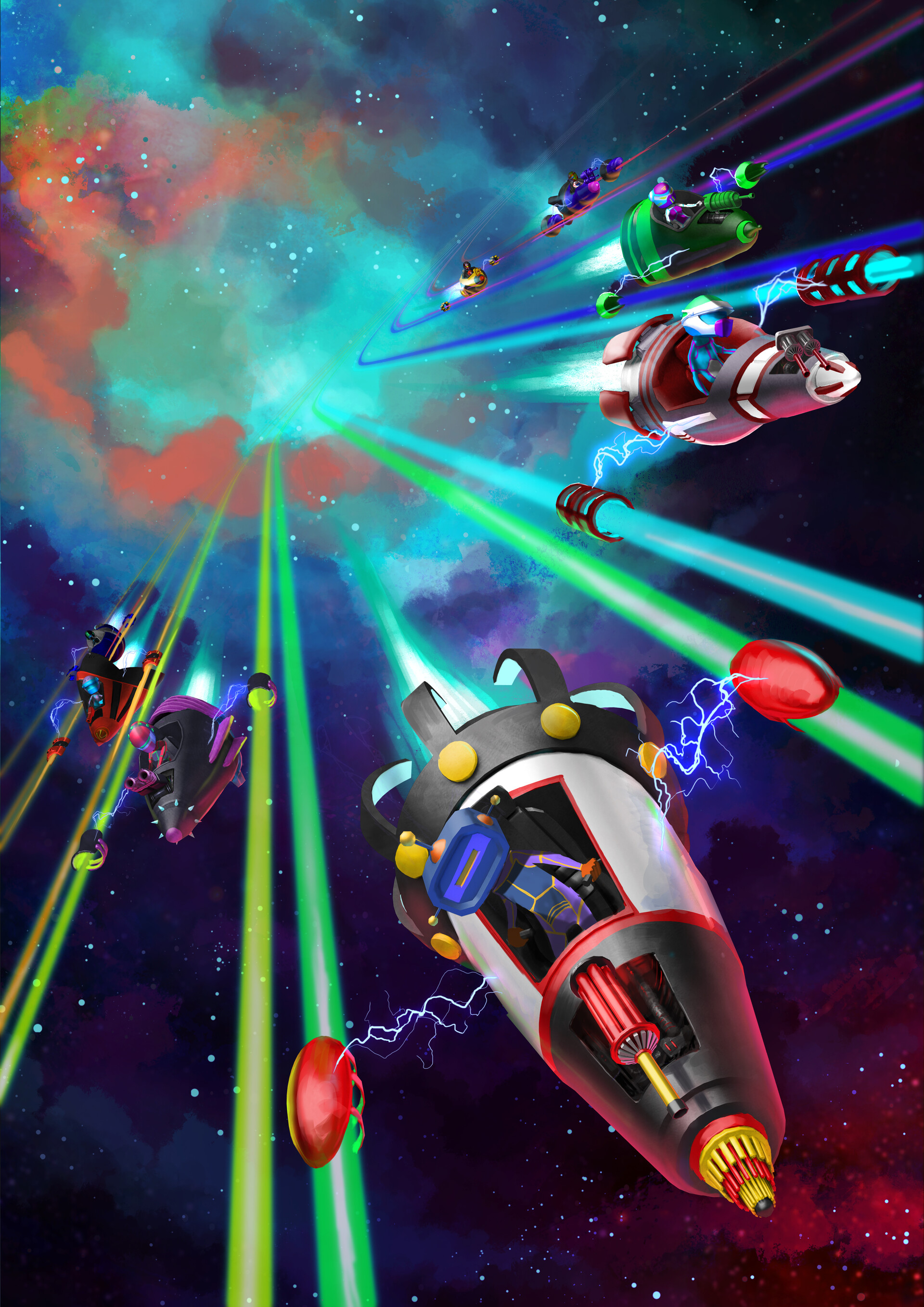 ArtStation - Astro Racers