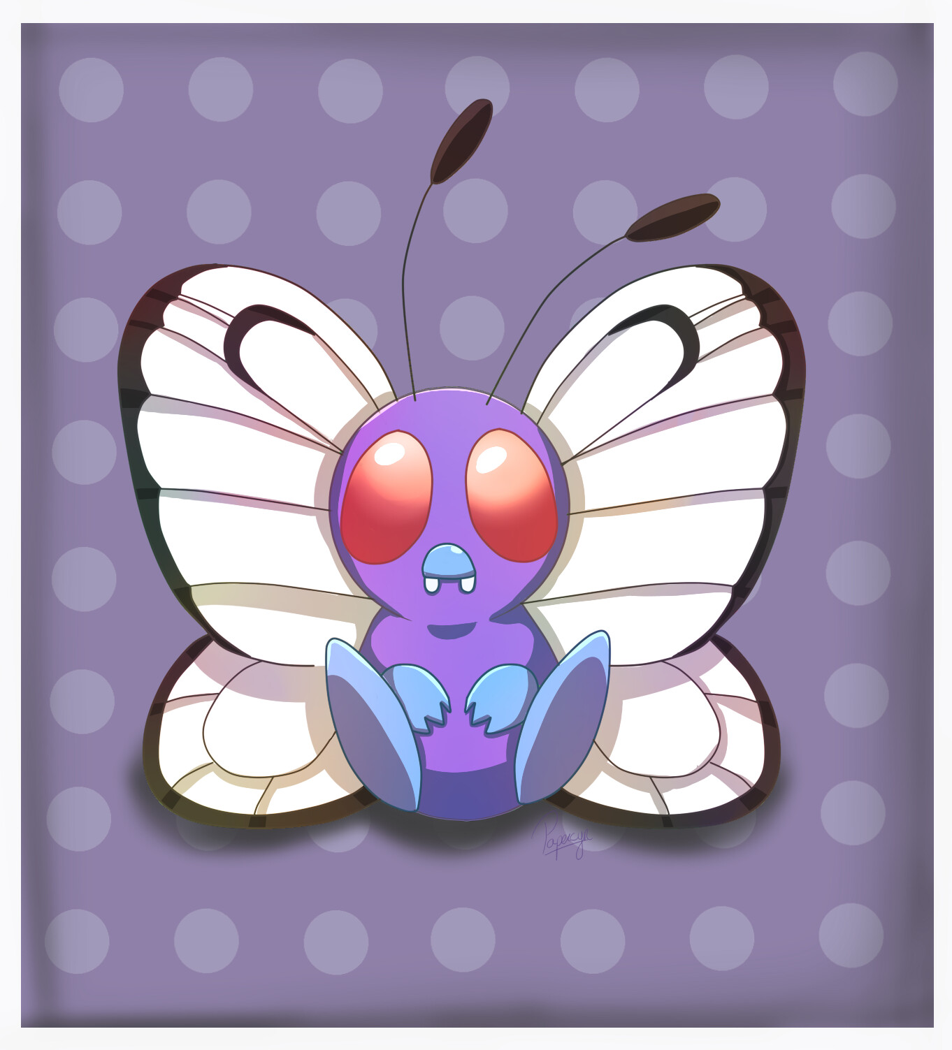 ArtStation - Butterfree - Pokemon