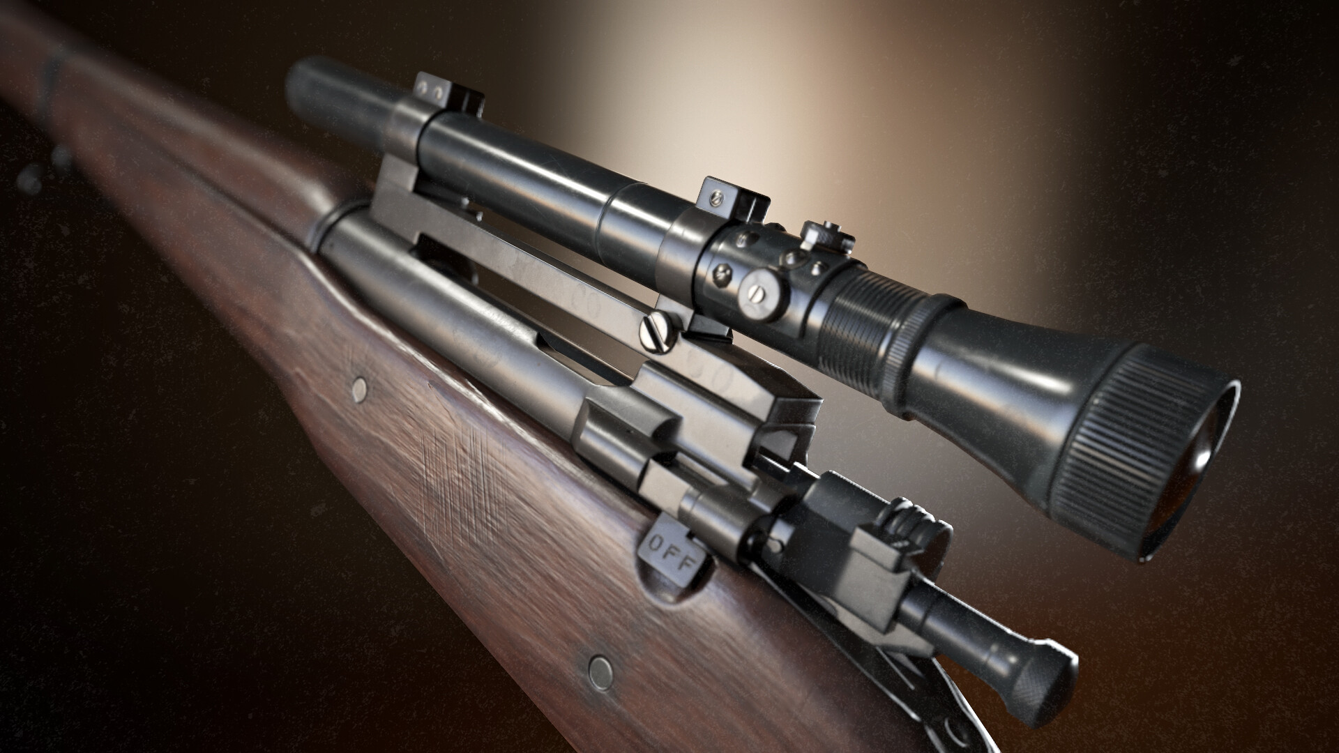 ww2 springfield sniper scope