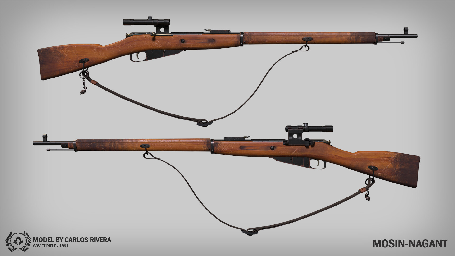 Carlos Rivera - Mosin Nagant Lowpoly