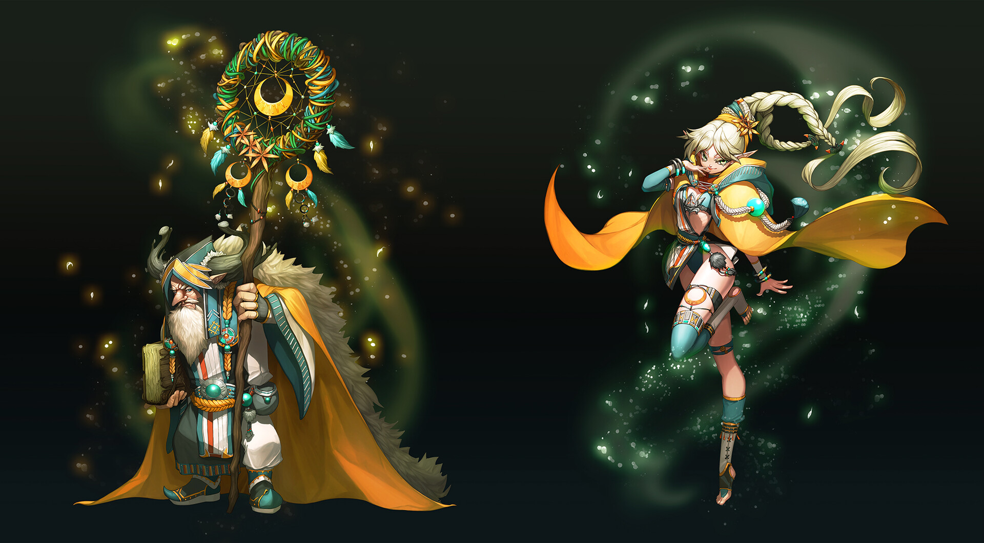 ArtStation - Deep_Green_Elf