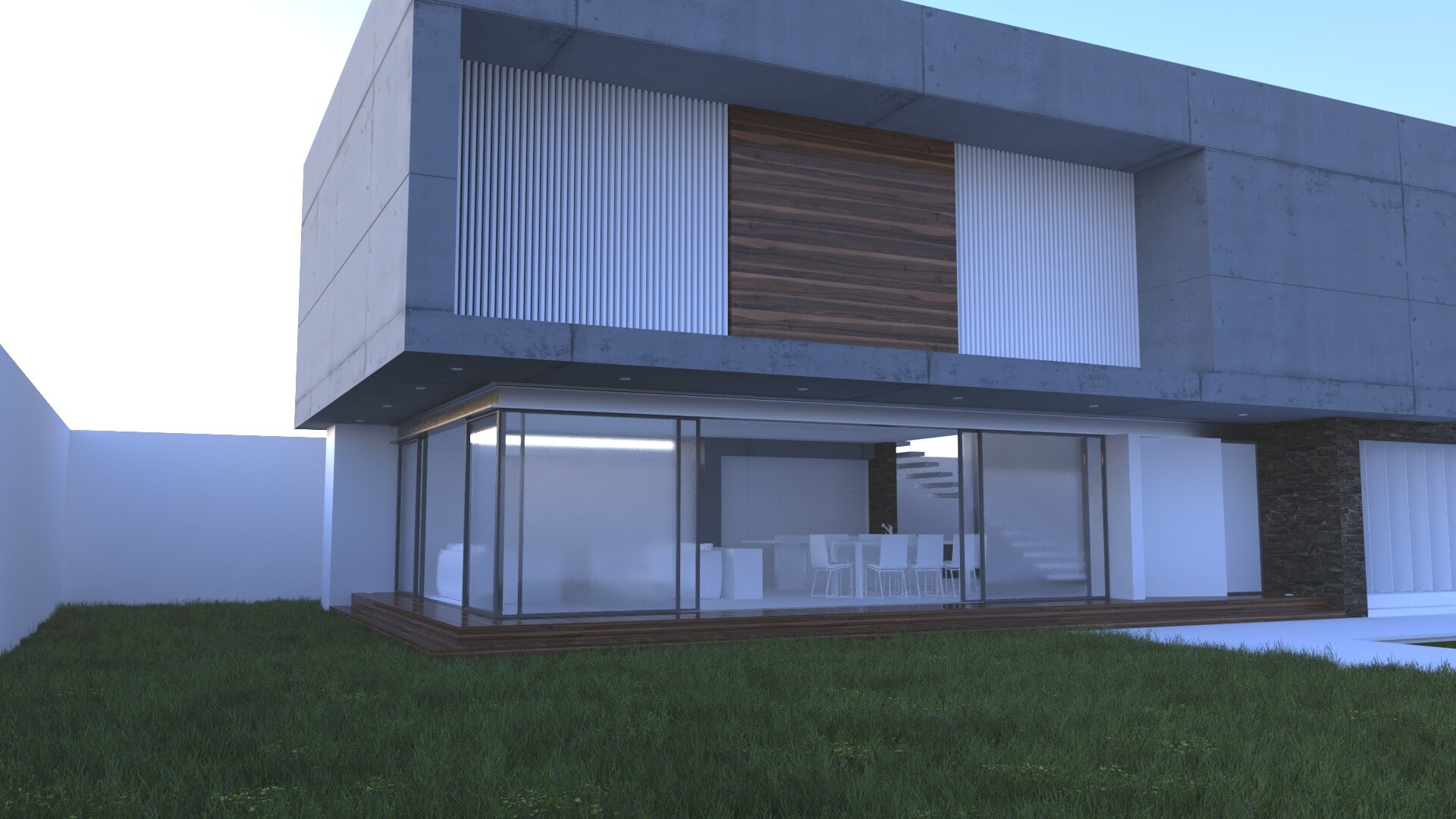 ArtStation - Archviz Exterior Render - Casa G3