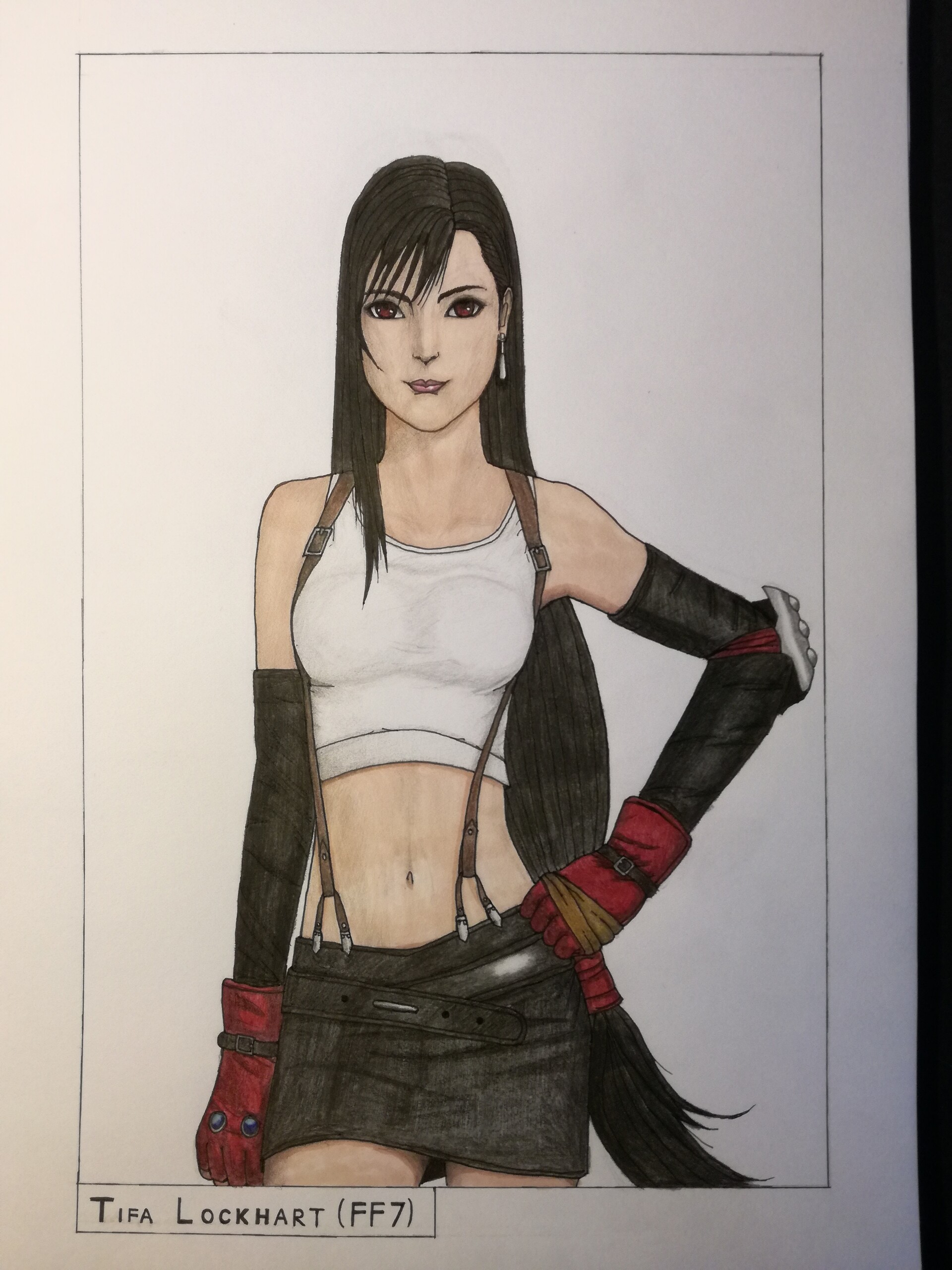 ArtStation - Tifa Lockhart from Final Fantasy 7