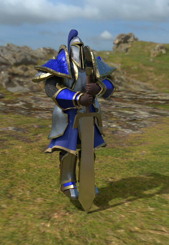 ArtStation - Warcraft Human Footman