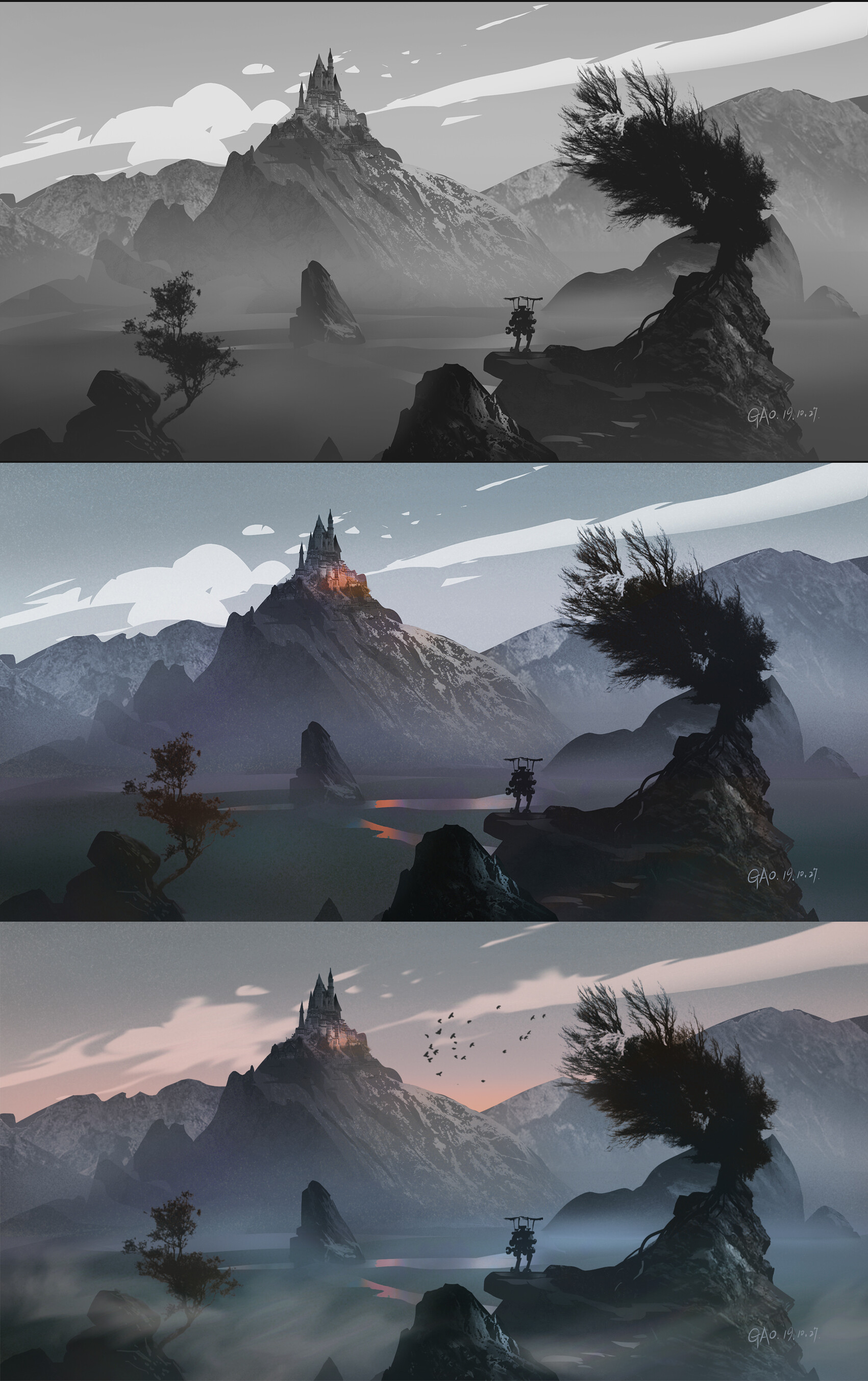 ArtStation - practice -1.5H