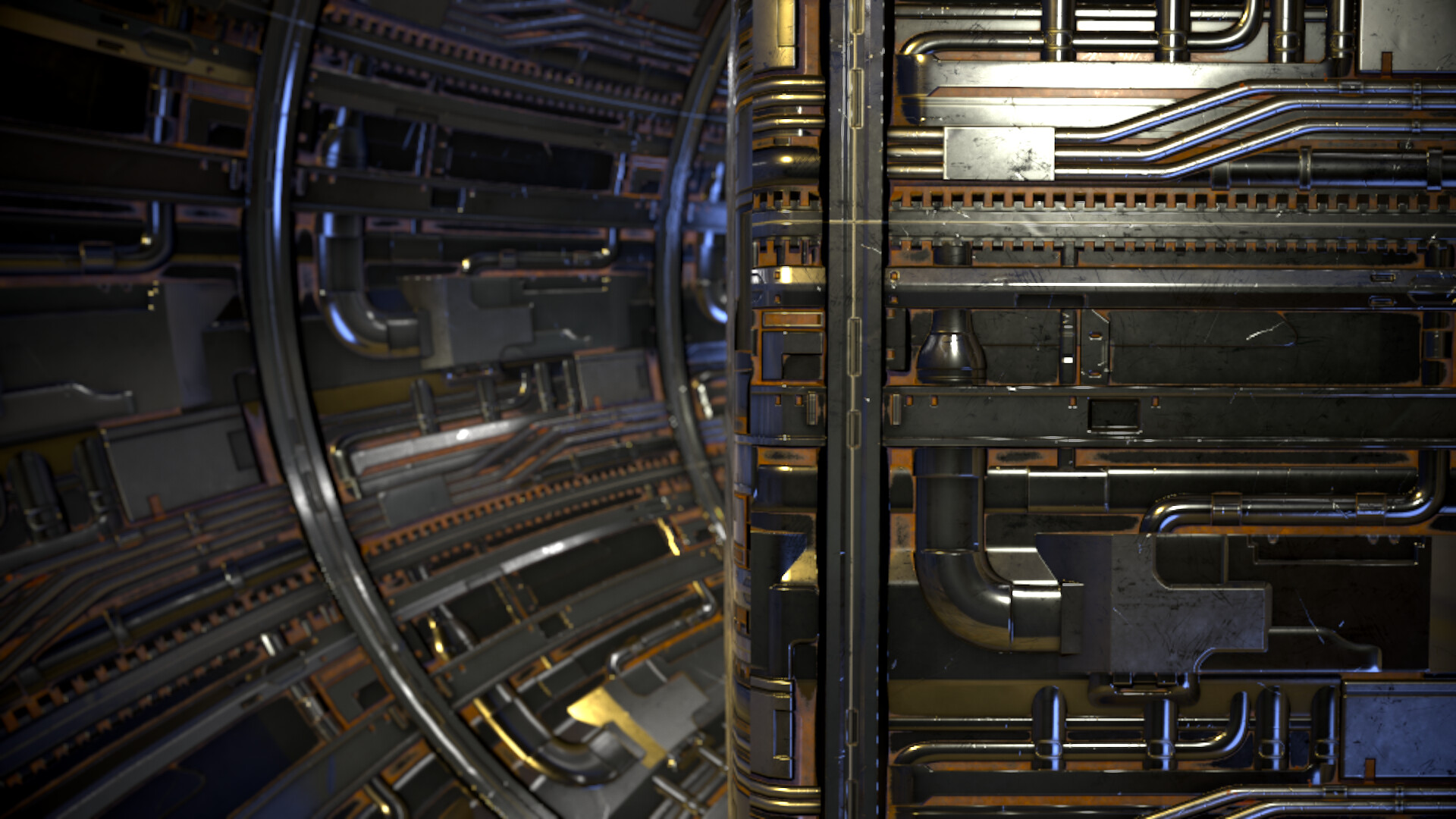 ArtStation - Metal&wall&Sci_Fi