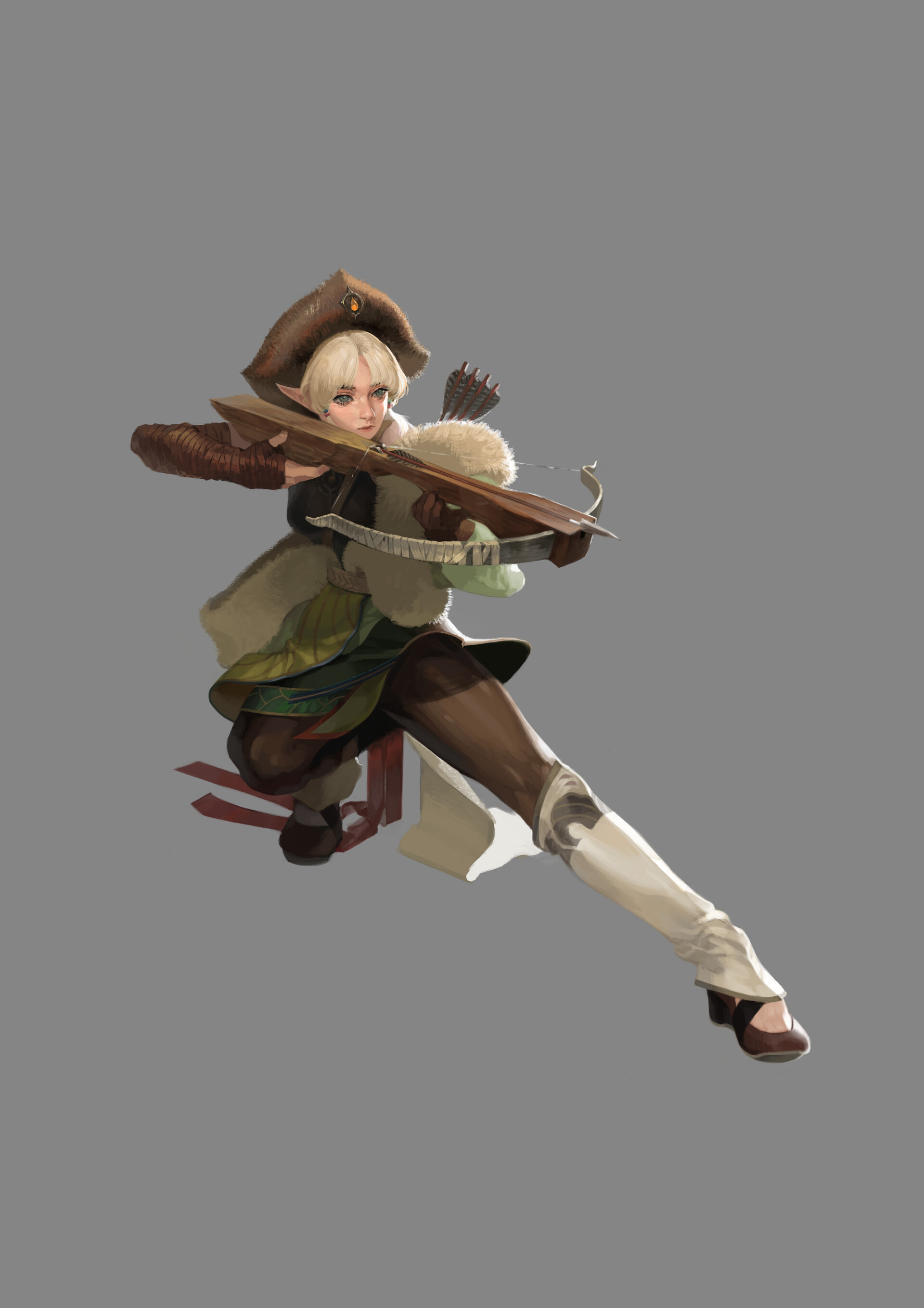ArtStation - elf archer