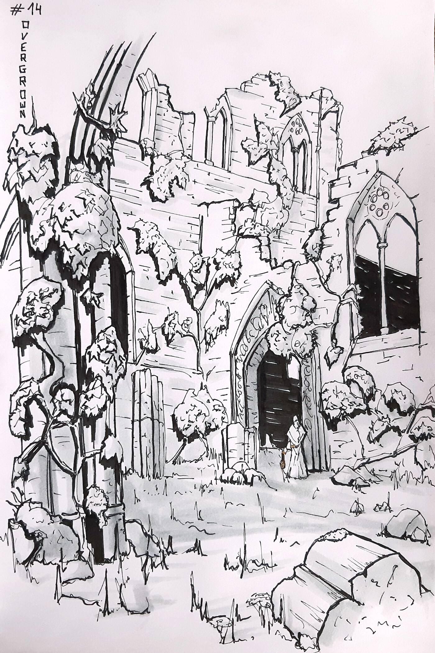 ArtStation - #14 Overgrown