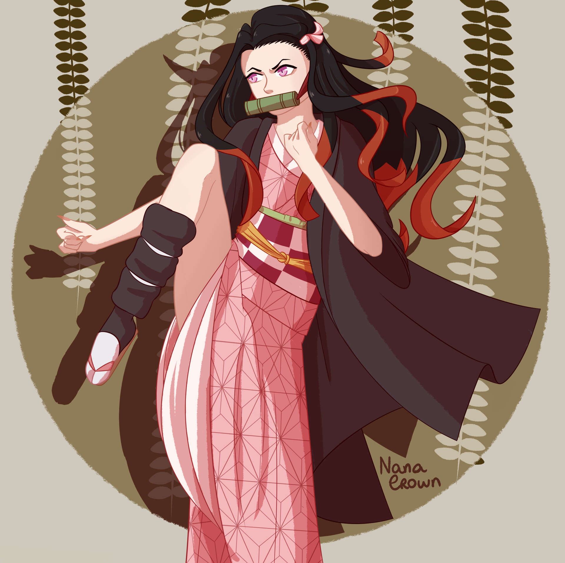 ArtStation - Kamado Nezuko from Kimetsu no Yaiba
