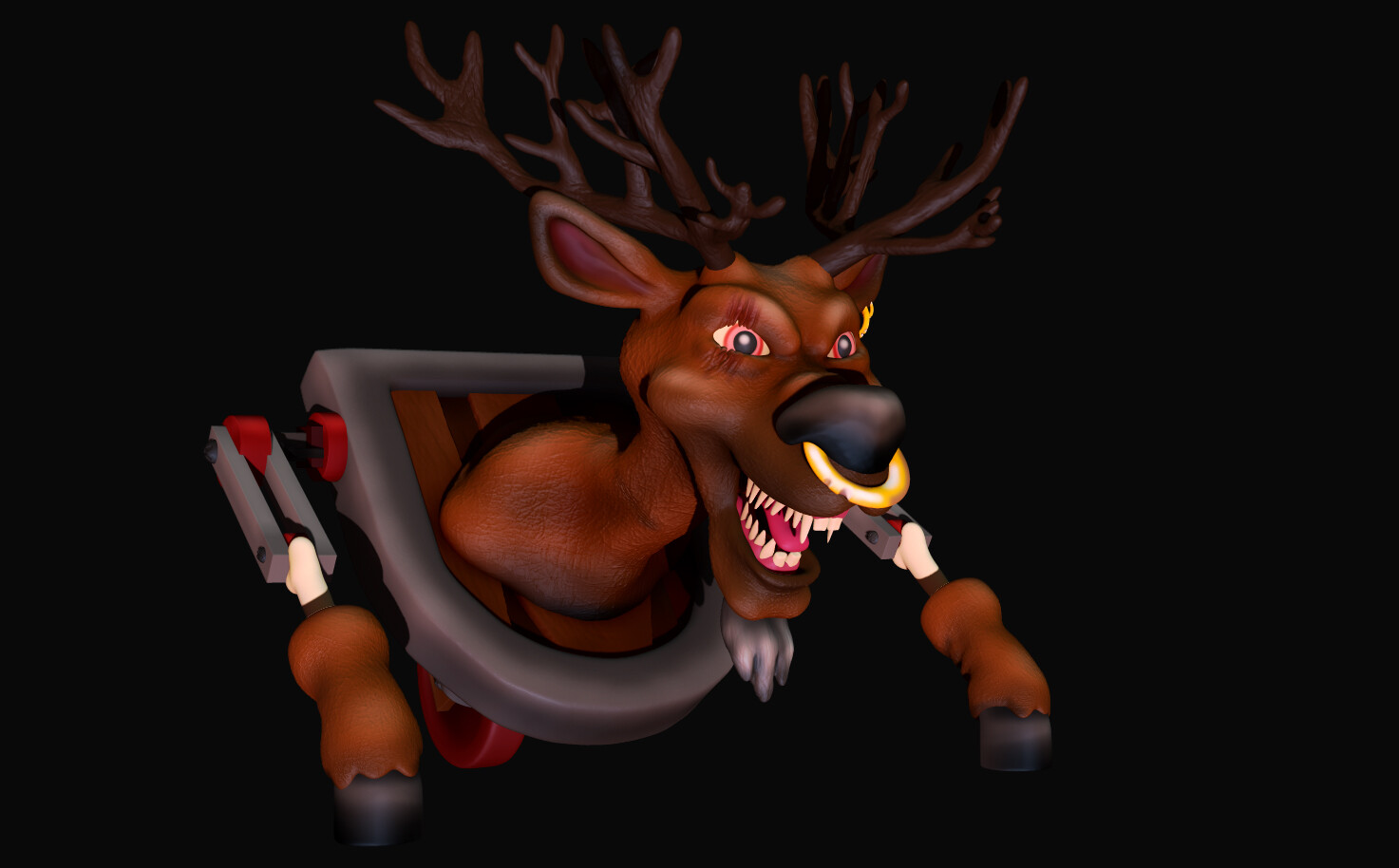 Zombie Reindeer