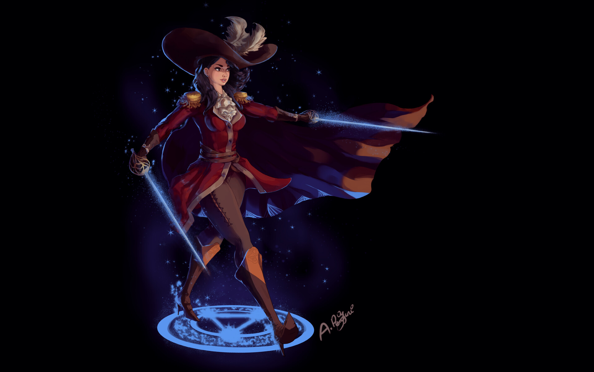 ArtStation - Enchanted Musketeer