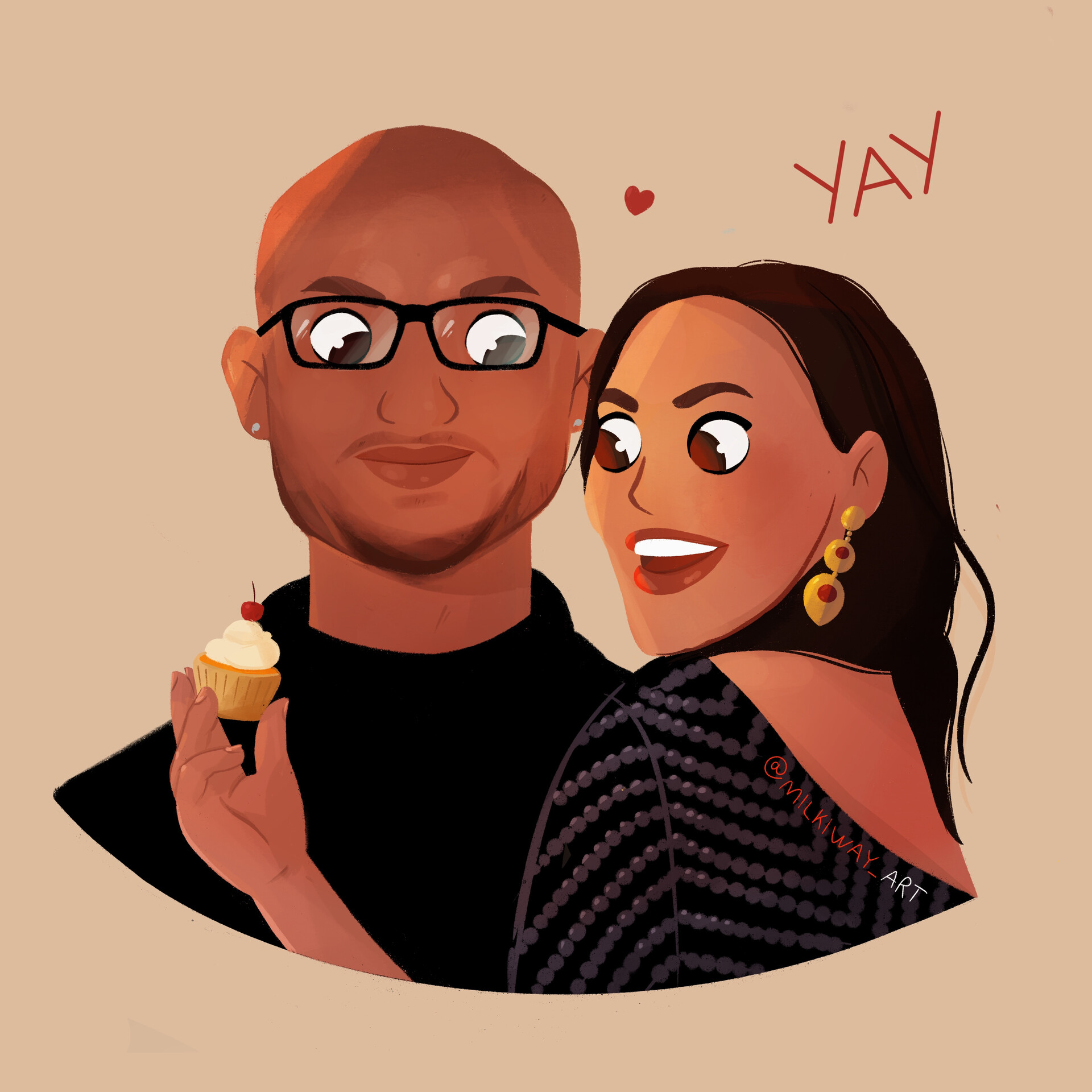 ArtStation - couple portrait