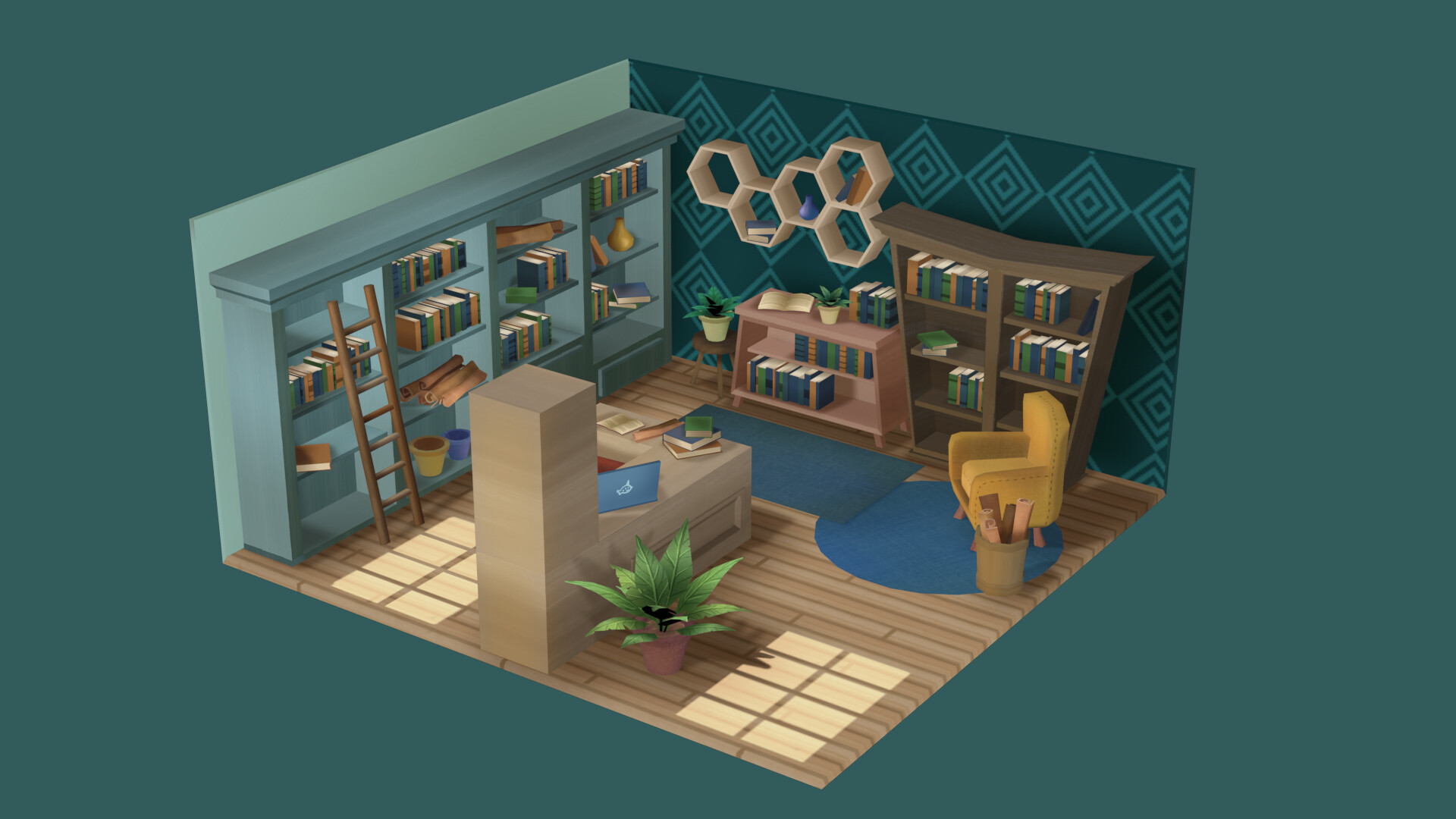 ArtStation - Little Library