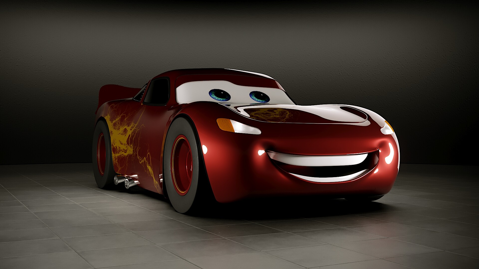 ArtStation - Lightning McQueen