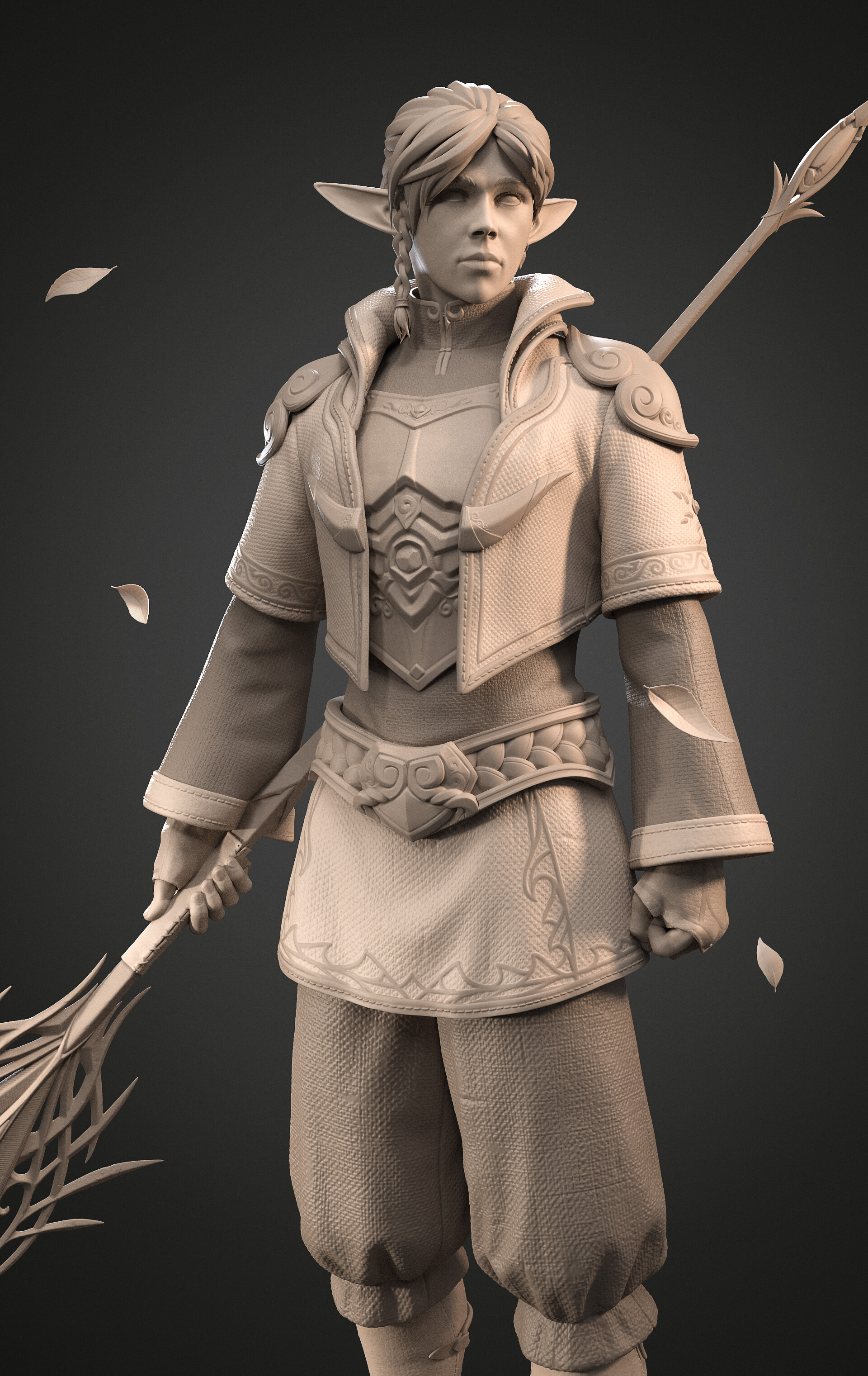 ArtStation - Lineage ll, Elf