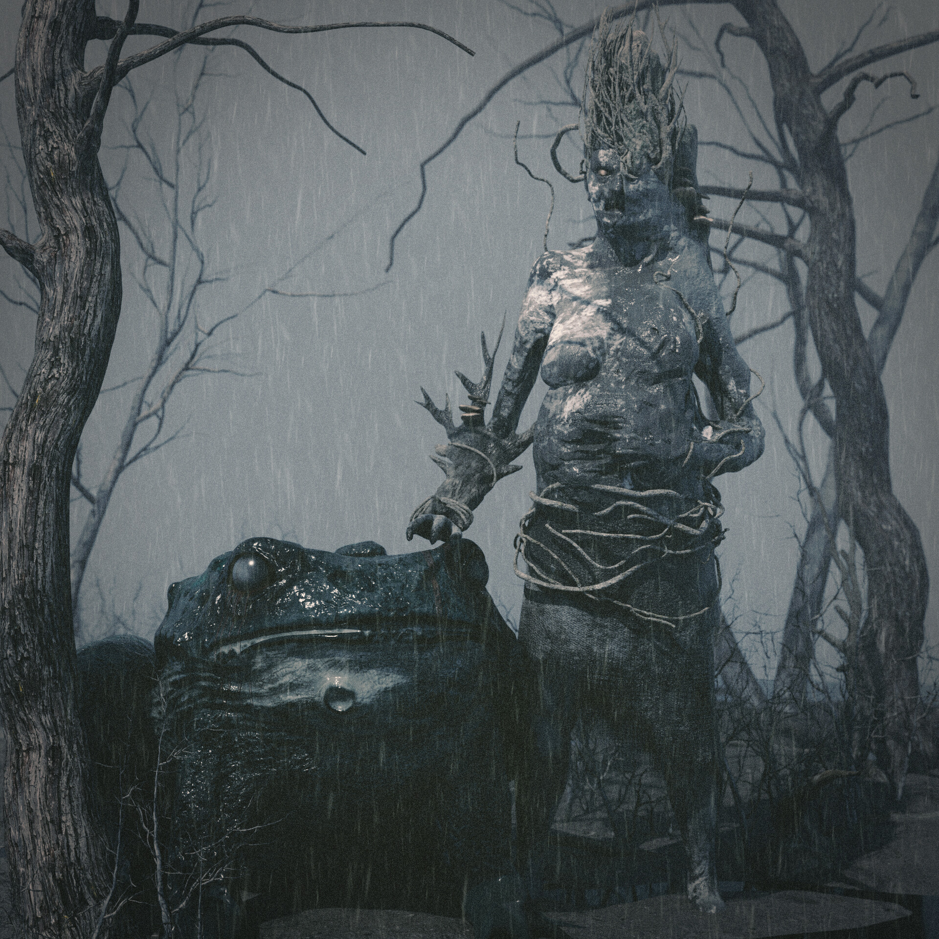 ArtStation - Swamp Hag