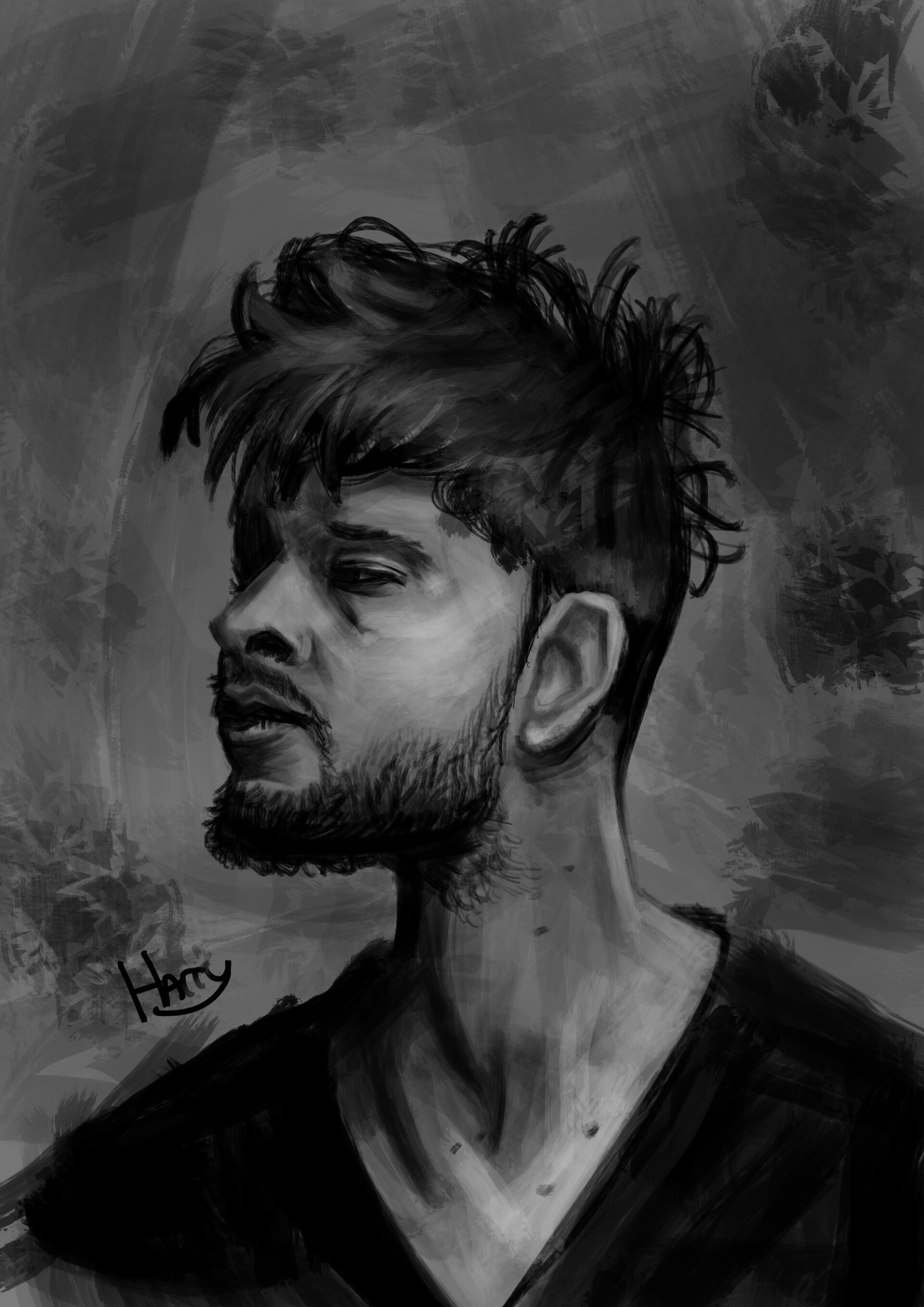 Harry Draw - PortraitStudy3