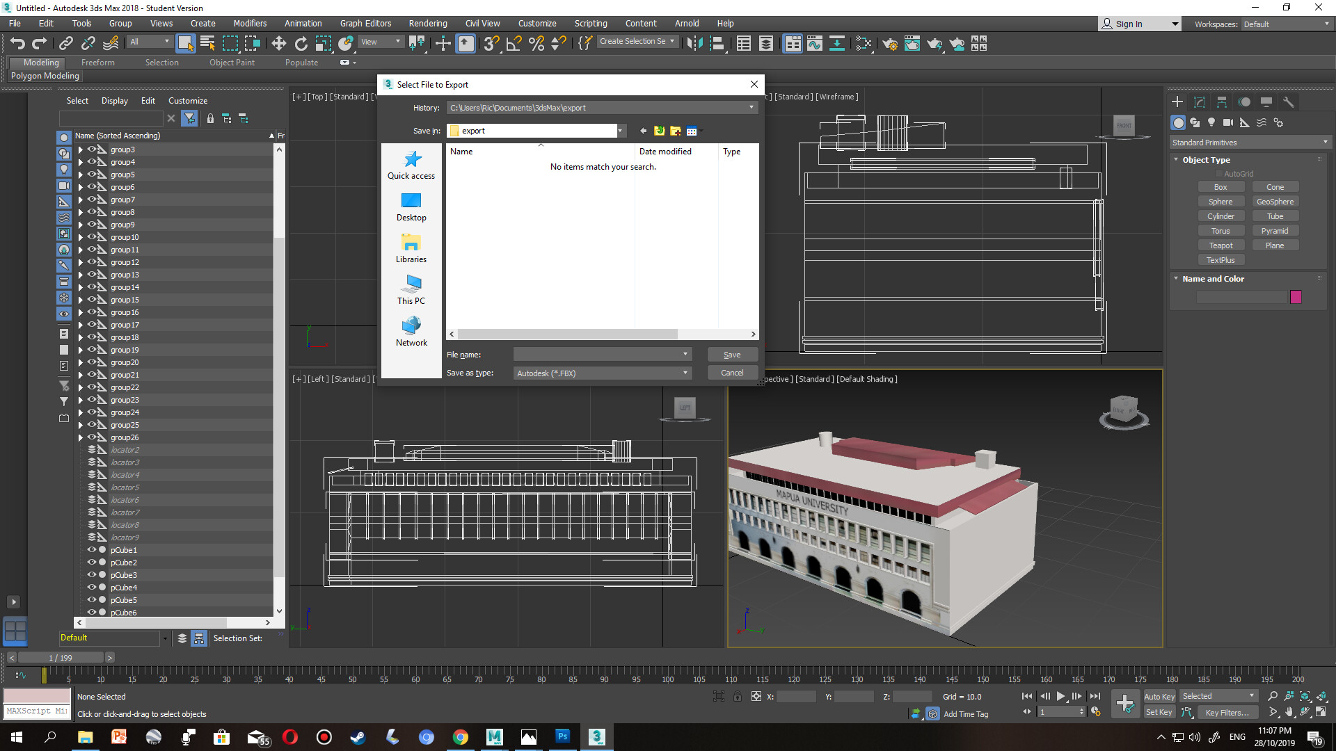 Ric John Brecio - Mapua University Main building for Cities Skylines