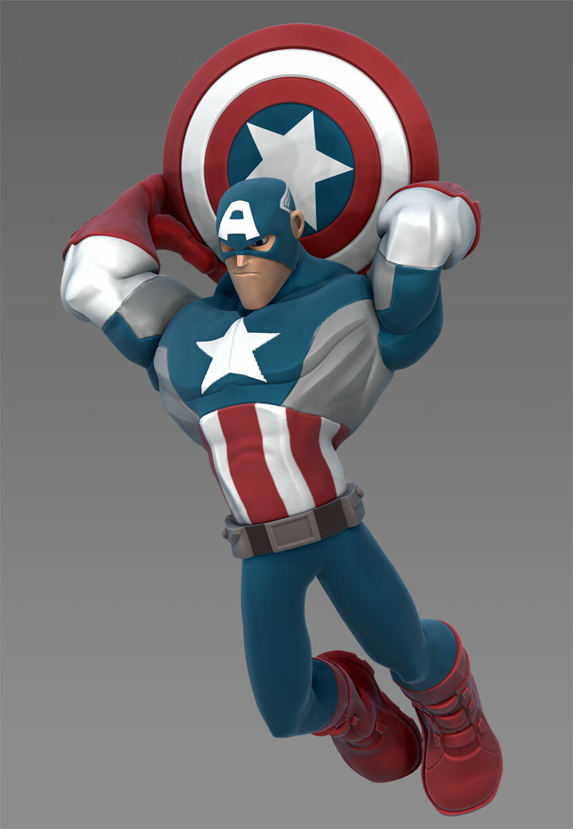 Ken Bishop - Disney Infinity Box Cover and Promotional Art