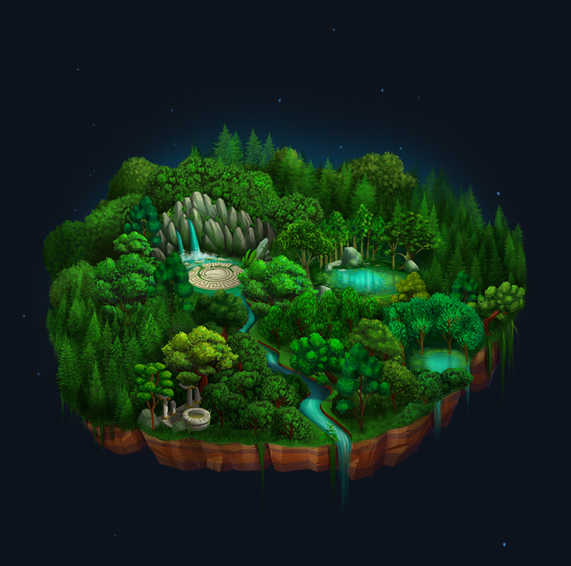 ArtStation - Game Background