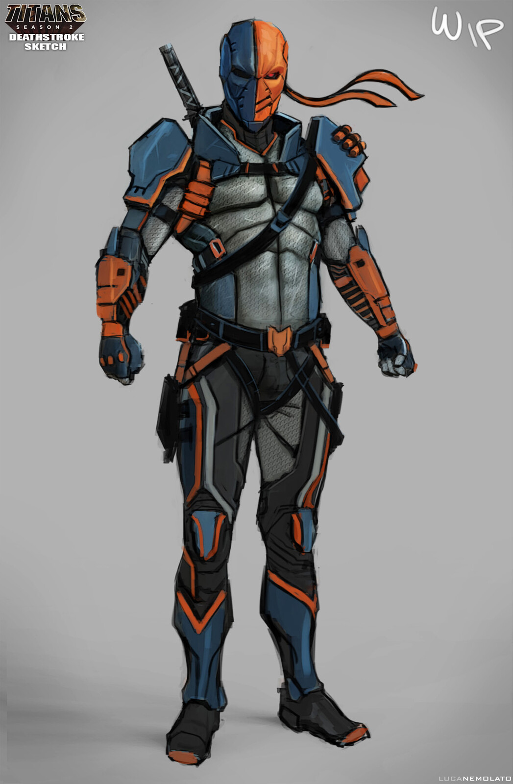 Luca Nemolato - Titans s.2 - Deathstroke