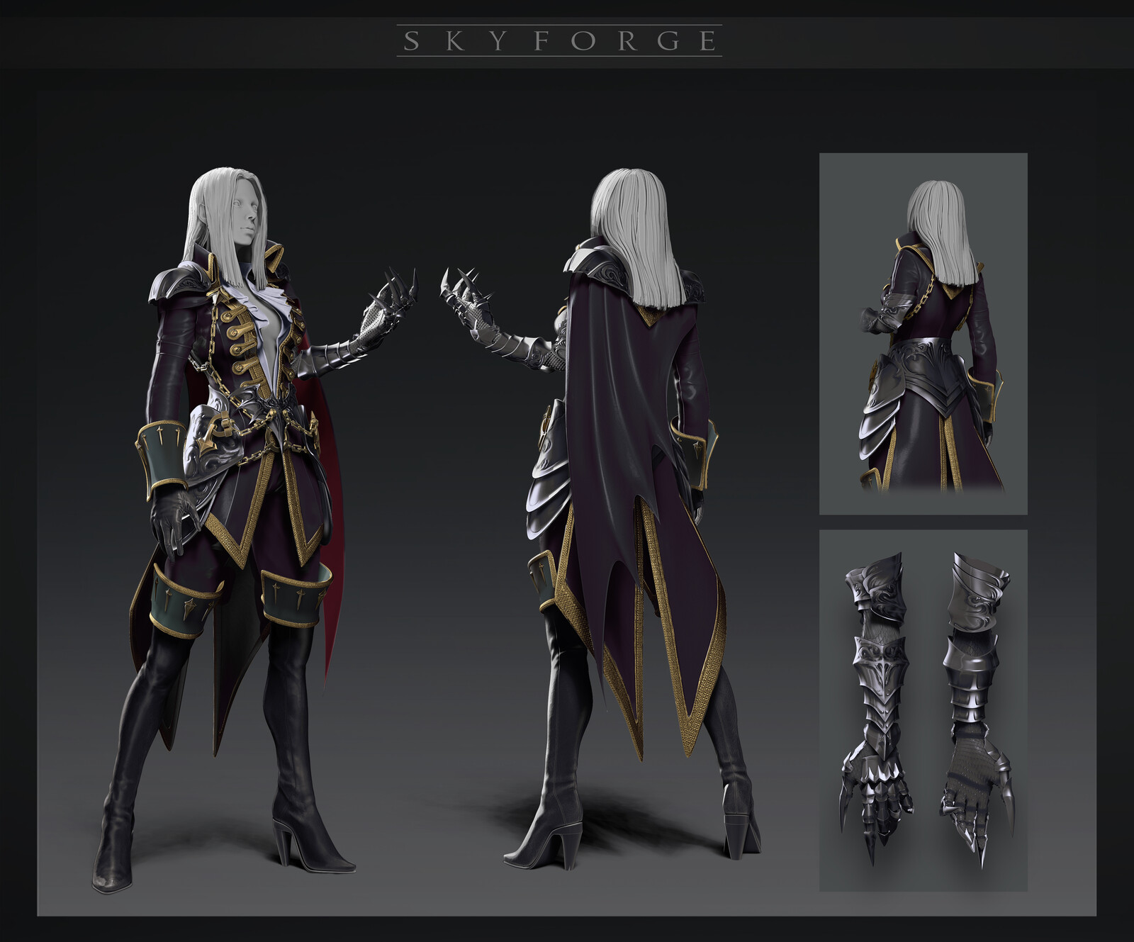 Dmitry Cherevatenko - Halloween vampire costume