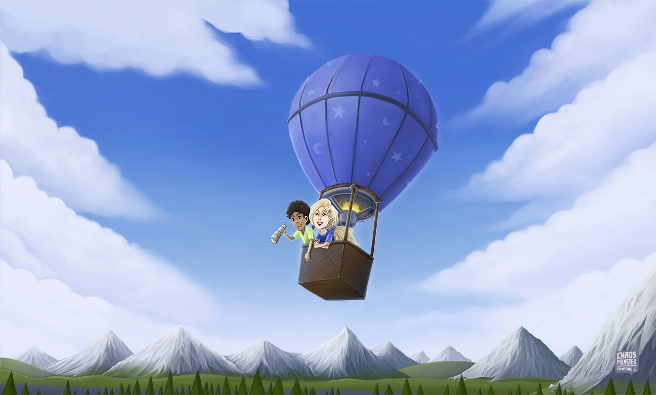 ArtStation - Hot Air Balloon