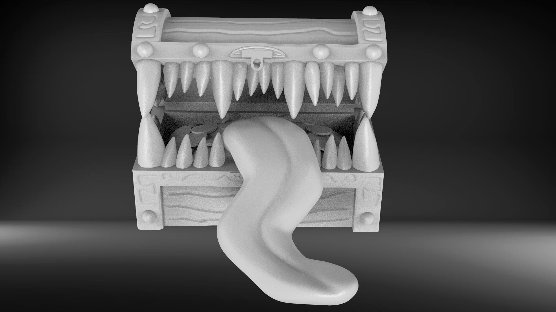 ArtStation - Mimic Chest!