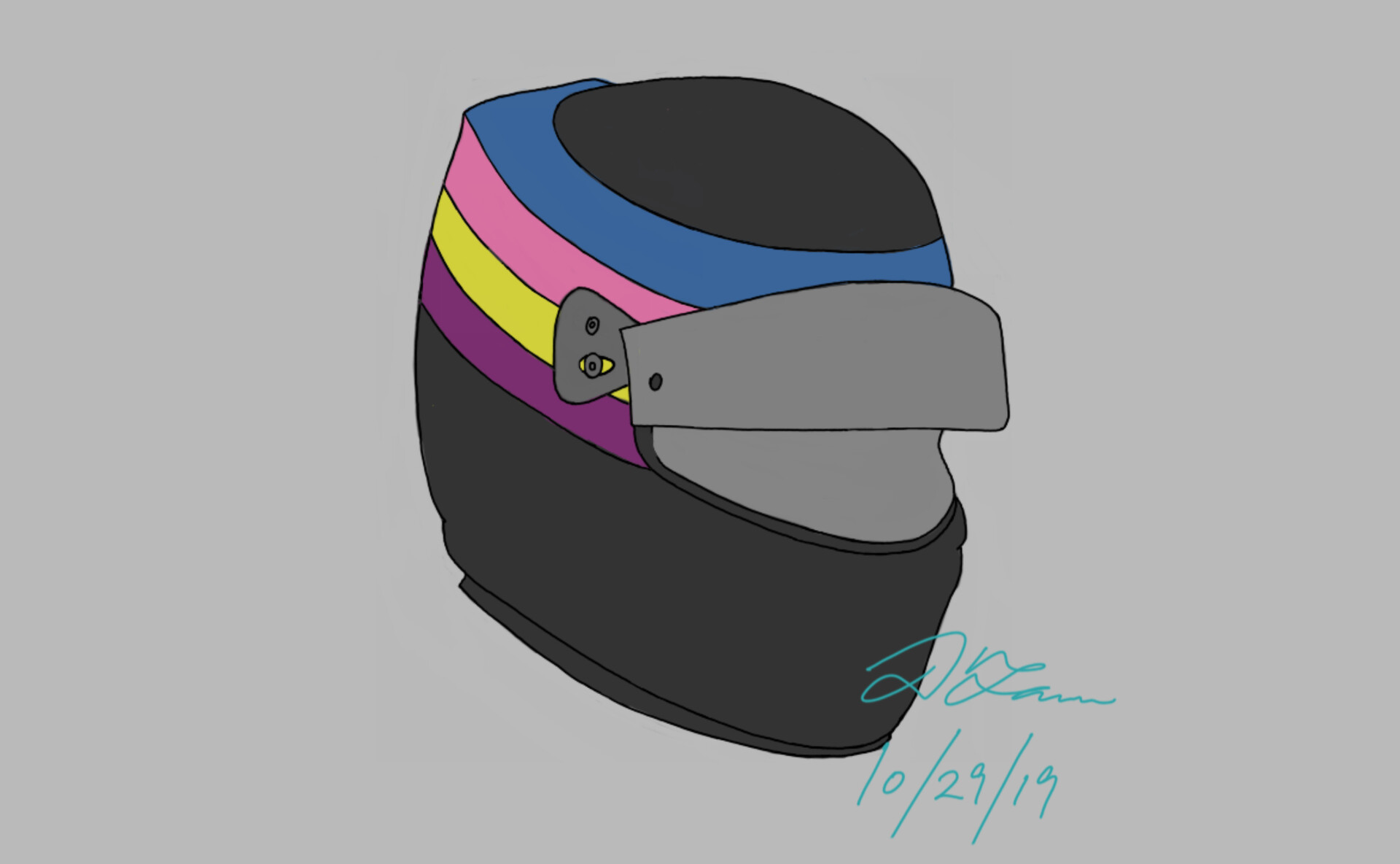 DT - Custom Helmet Livery