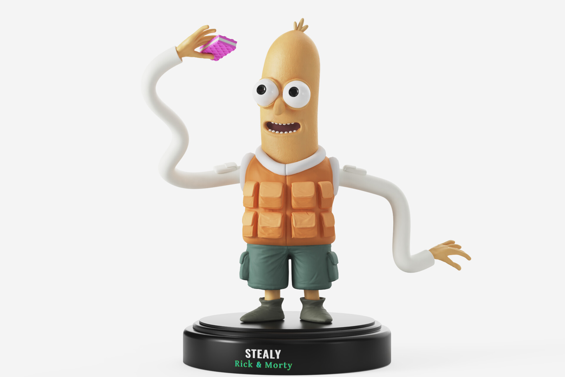 Ned Poreyra - Rick & Morty fan art collection