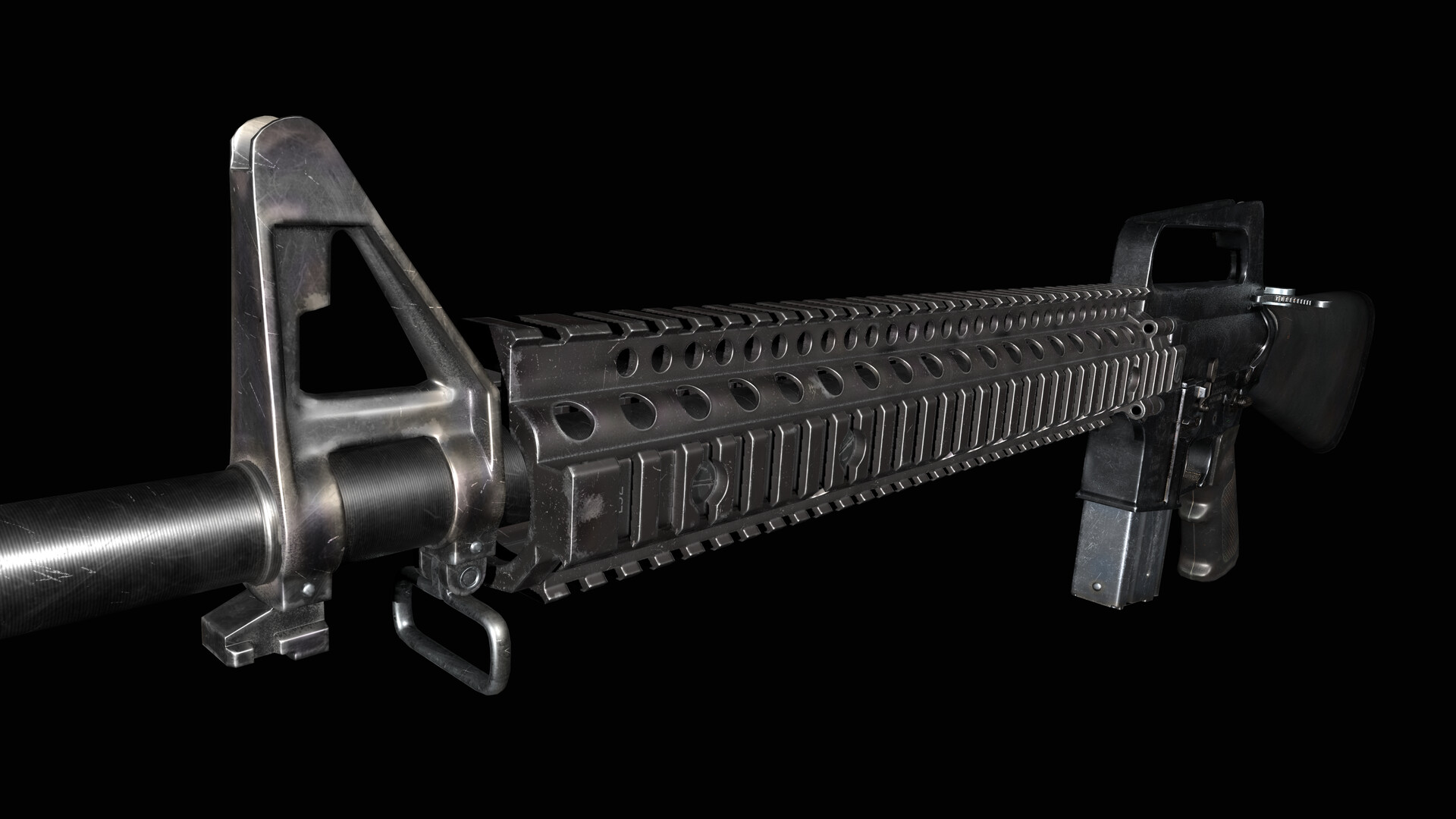 ArtStation - Daniel Defence rail system