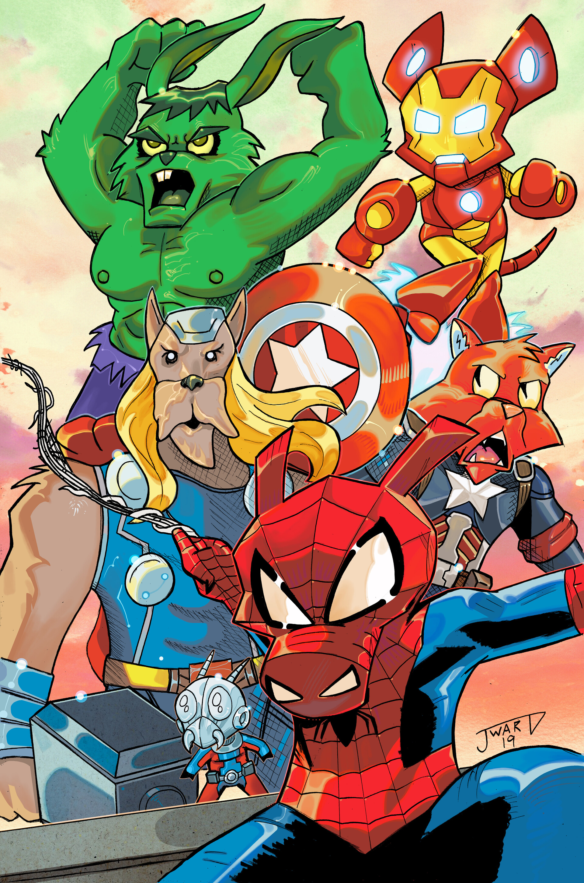 ArtStation - Marvel Scavengers!