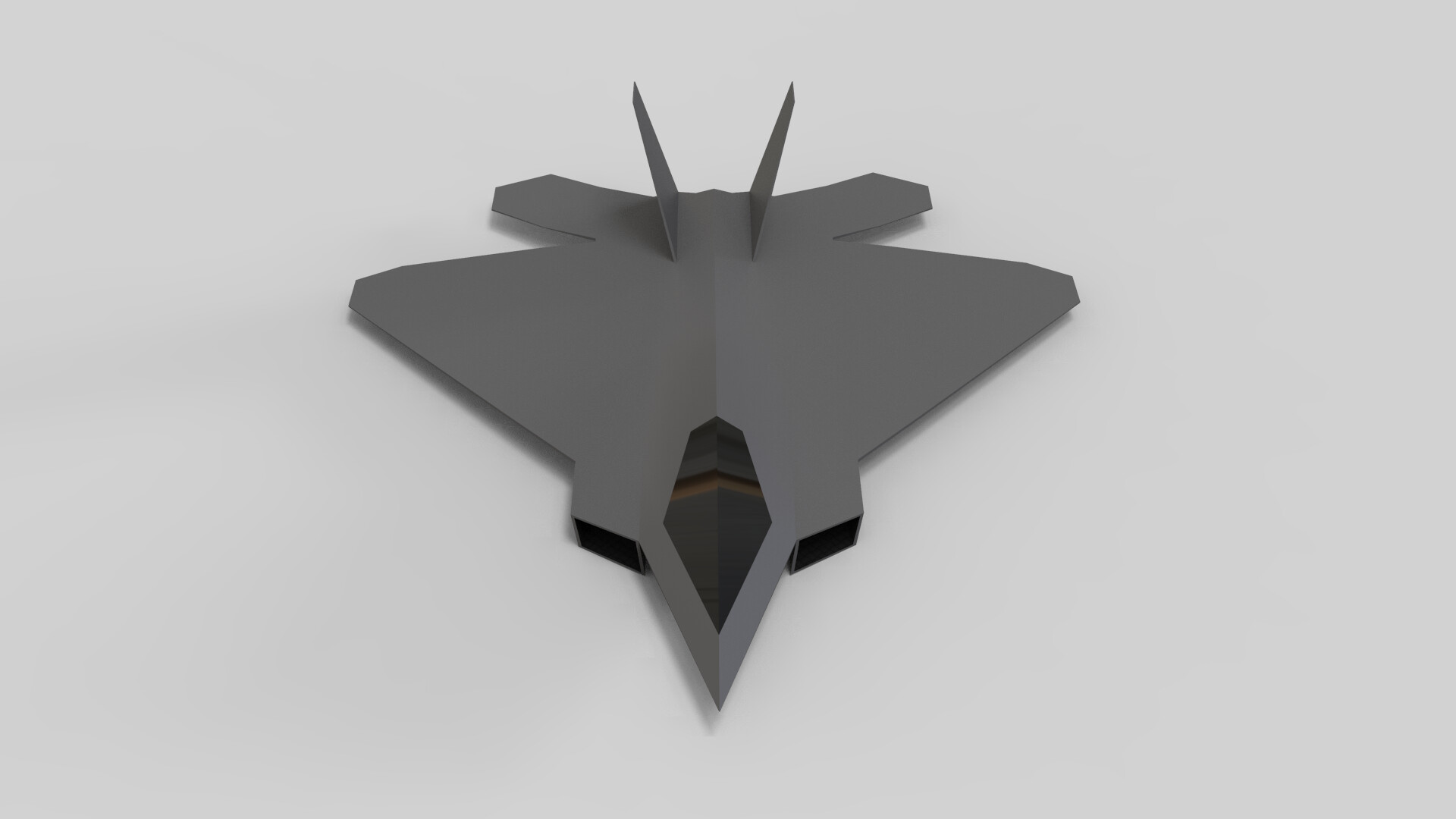 Abdelrahman Rezq - Low Poly F-22