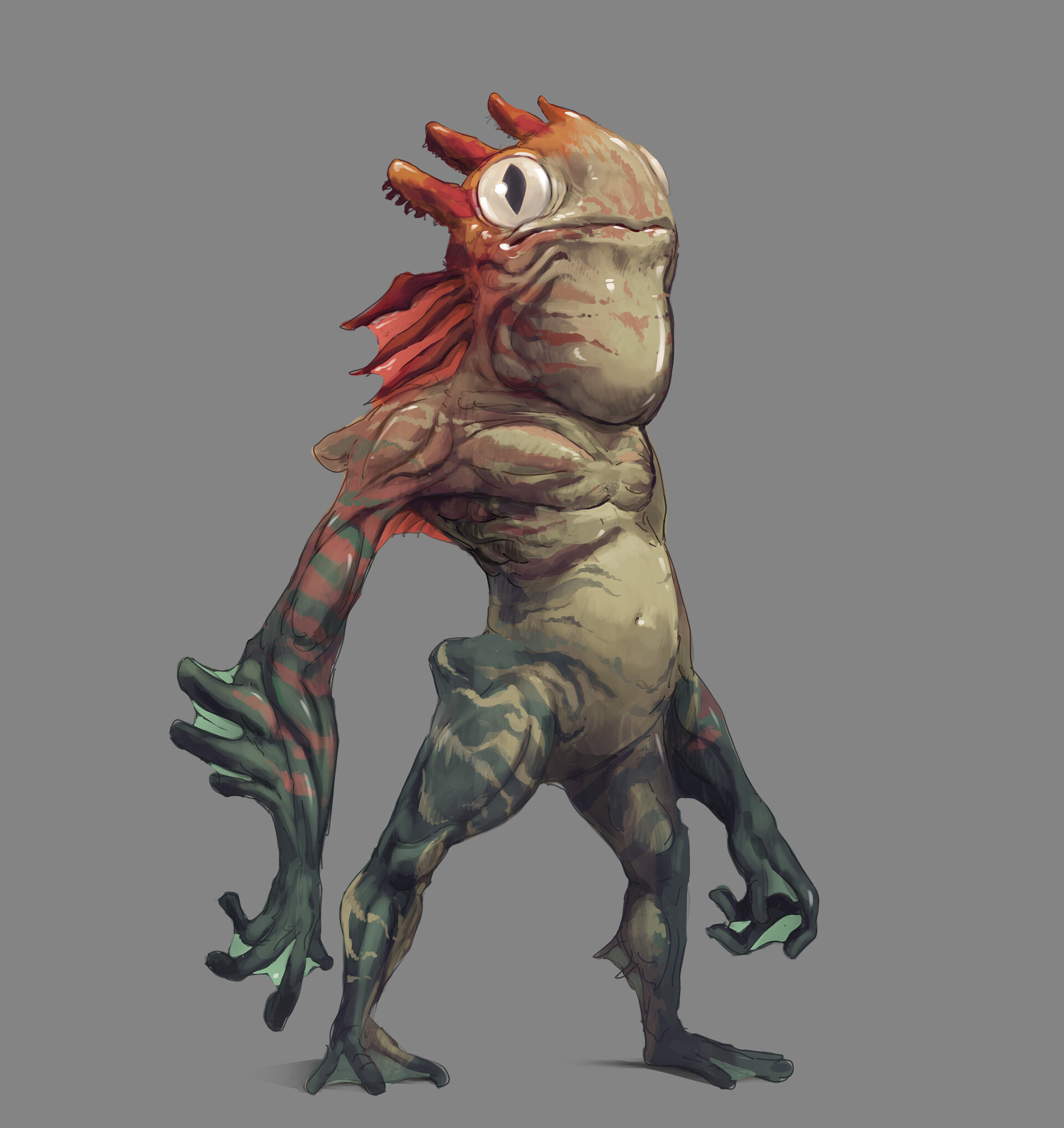 ArtStation - Salamander alien