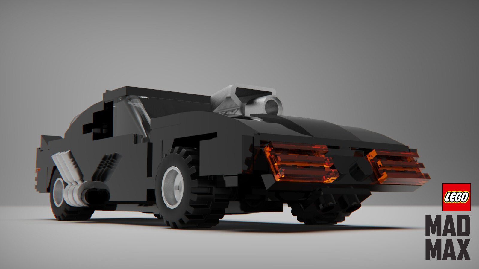 interceptor mad max lego