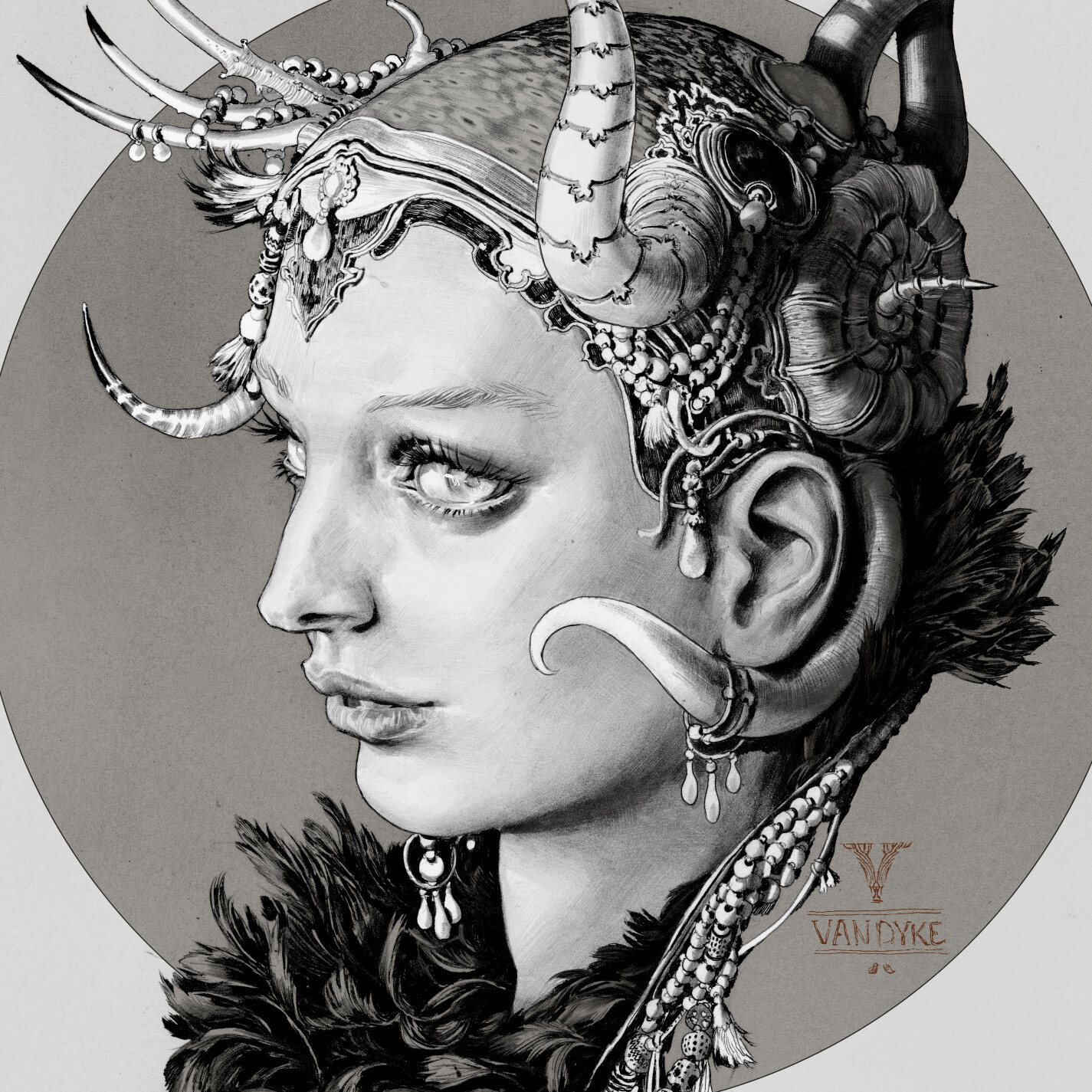 ArtStation - Inktober day 28 (Sorceress Edea/ Final Fantasy 8)