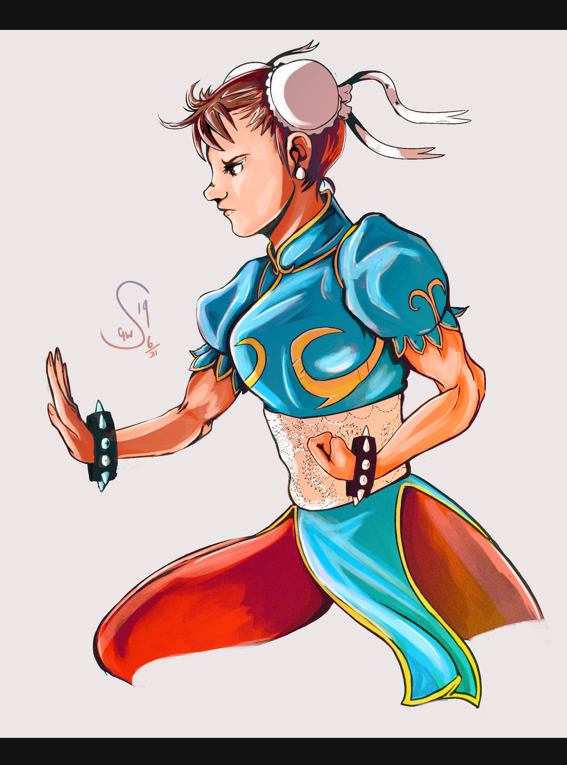 Sion Williams - Inktober 2019 Sketches