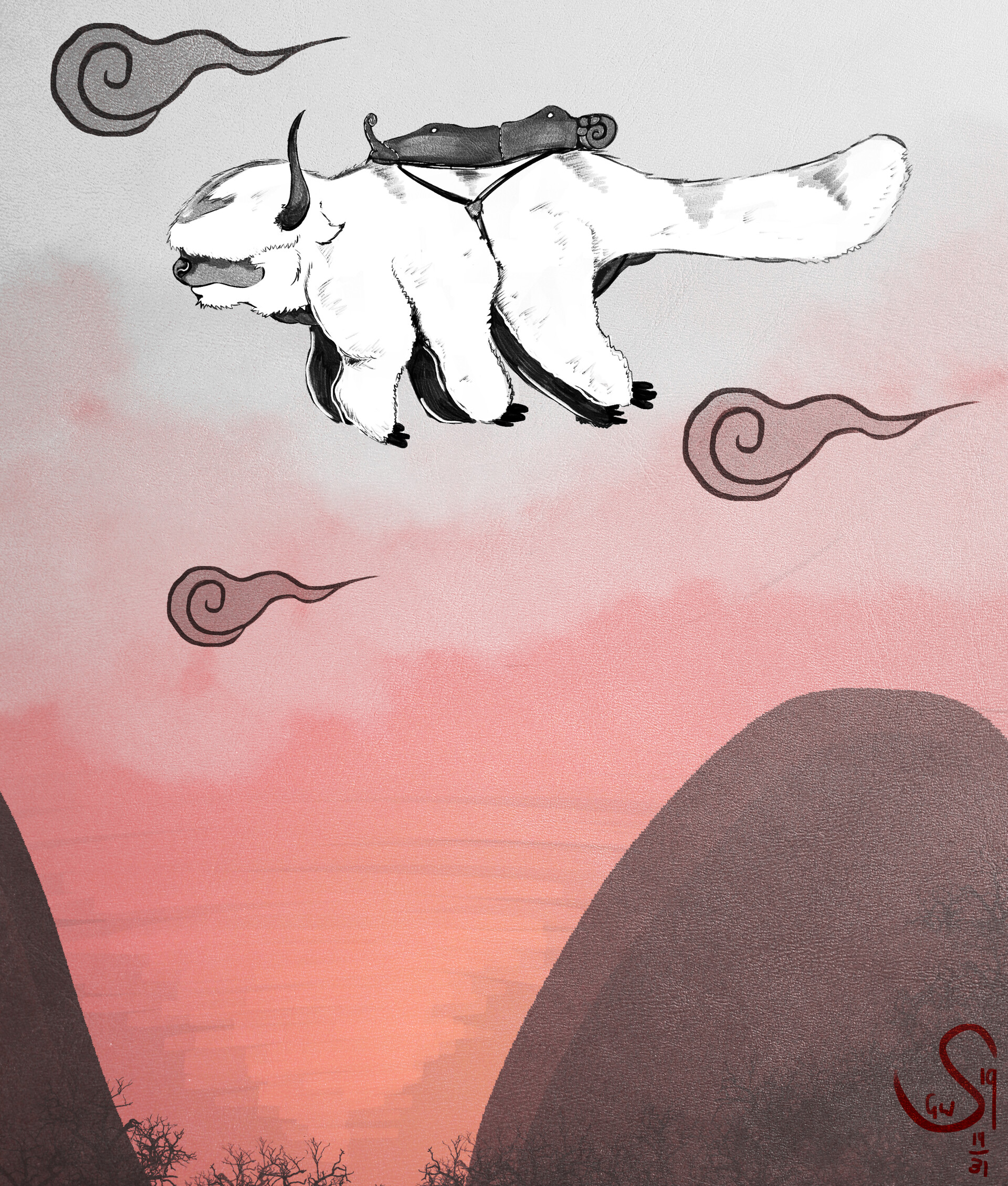 Sion Williams - Inktober 2019 Sketches