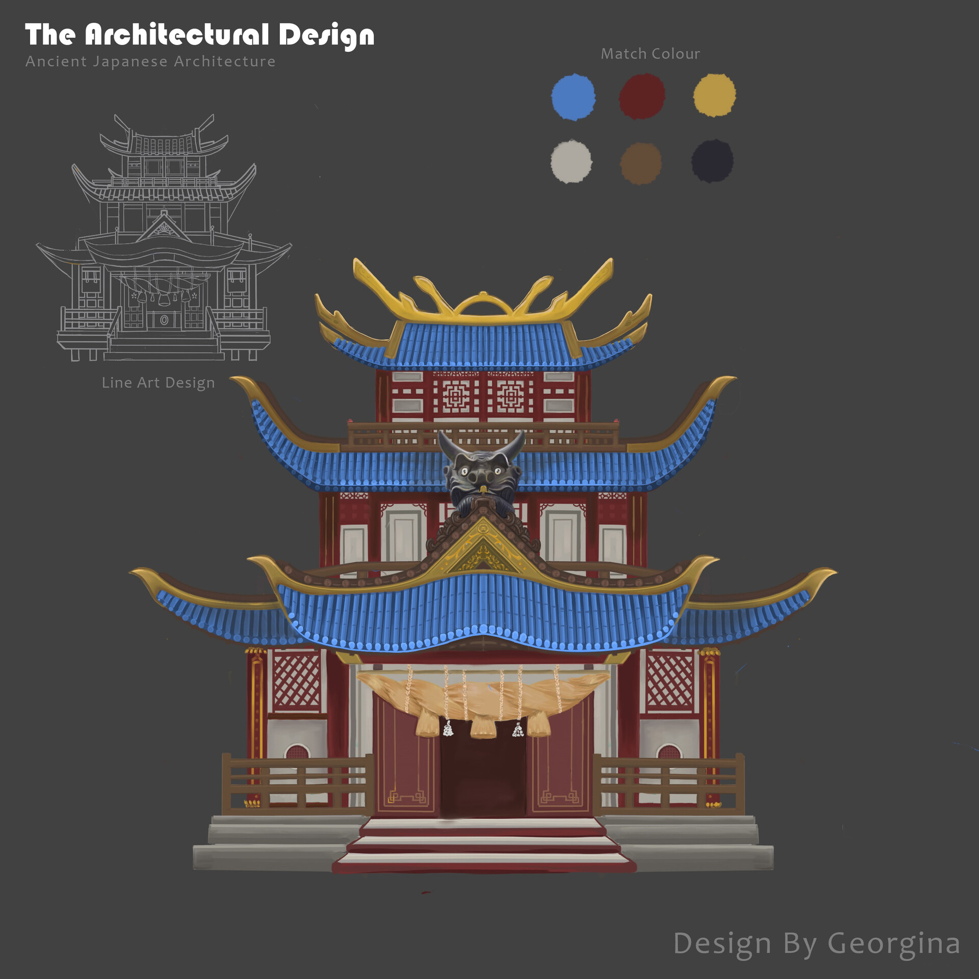 ArtStation - Ancient Japanese Architecture