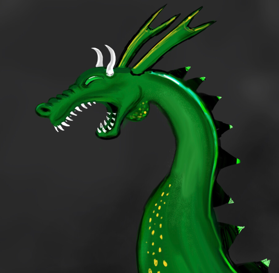 ArtStation - Dragons 2D