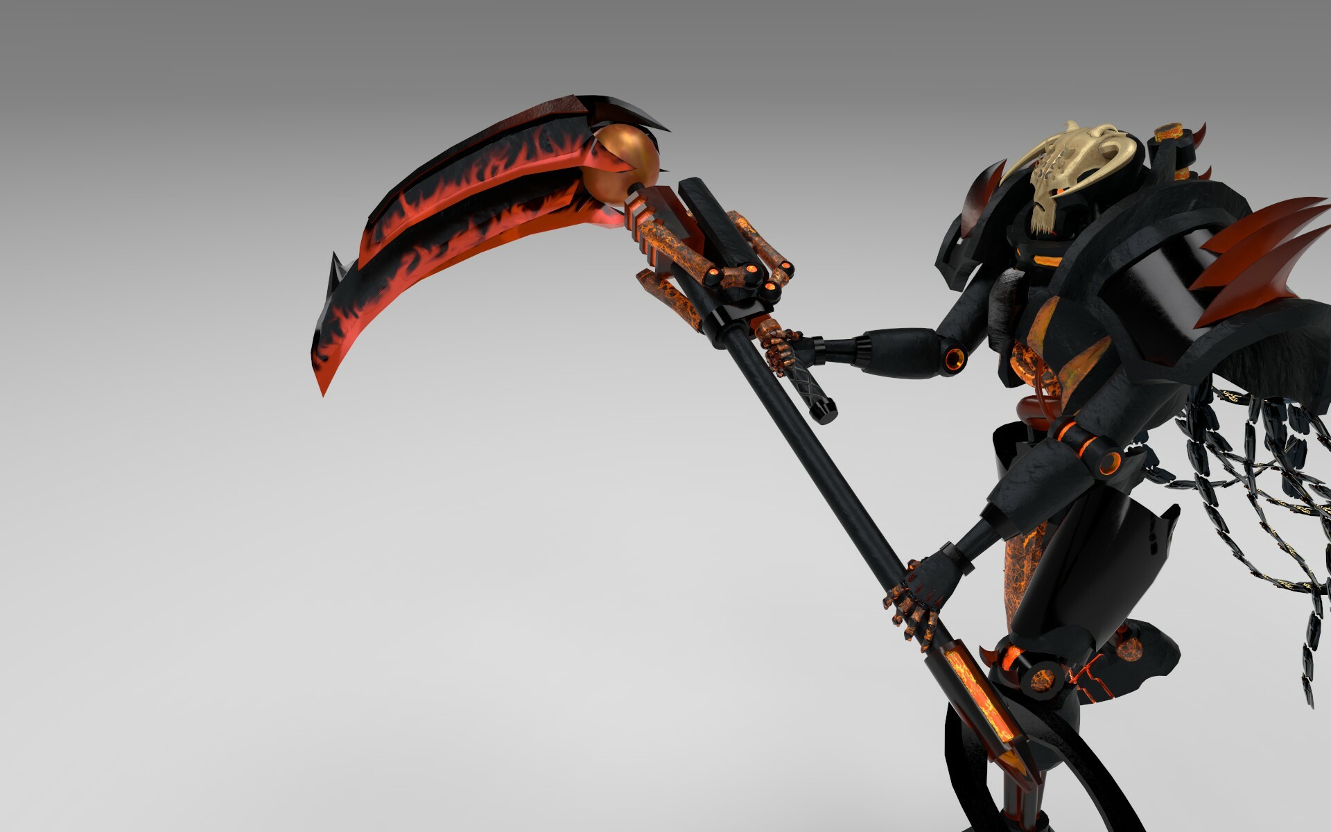 Donald Artz - Custom Necron Overlord