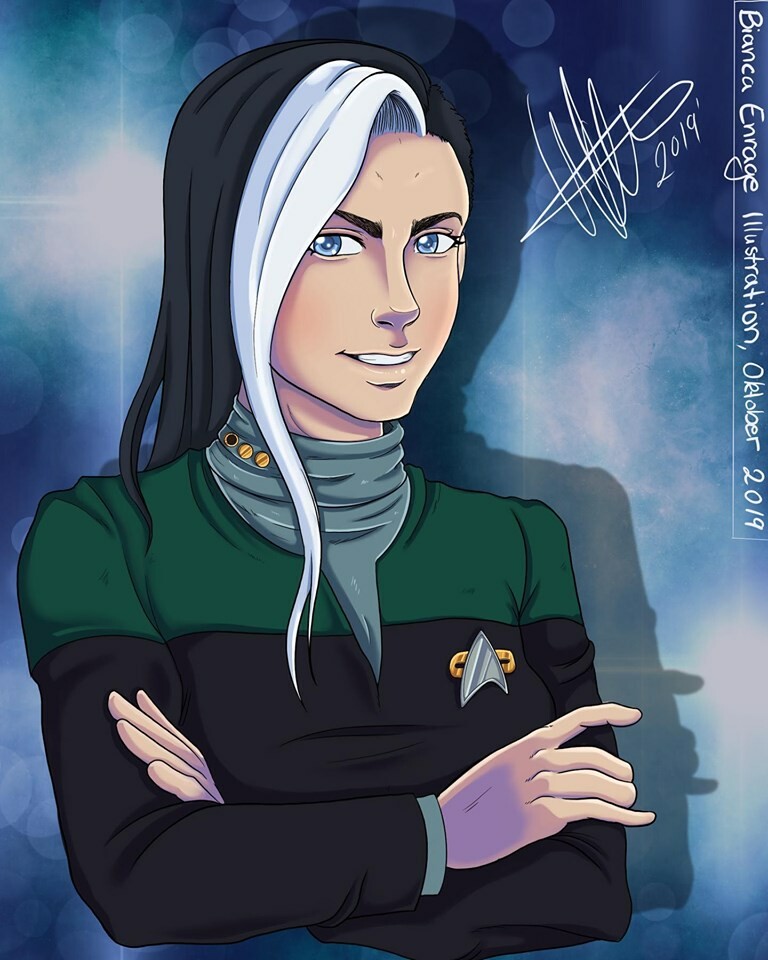 ArtStation - Star Trek DS9 Selfportrait