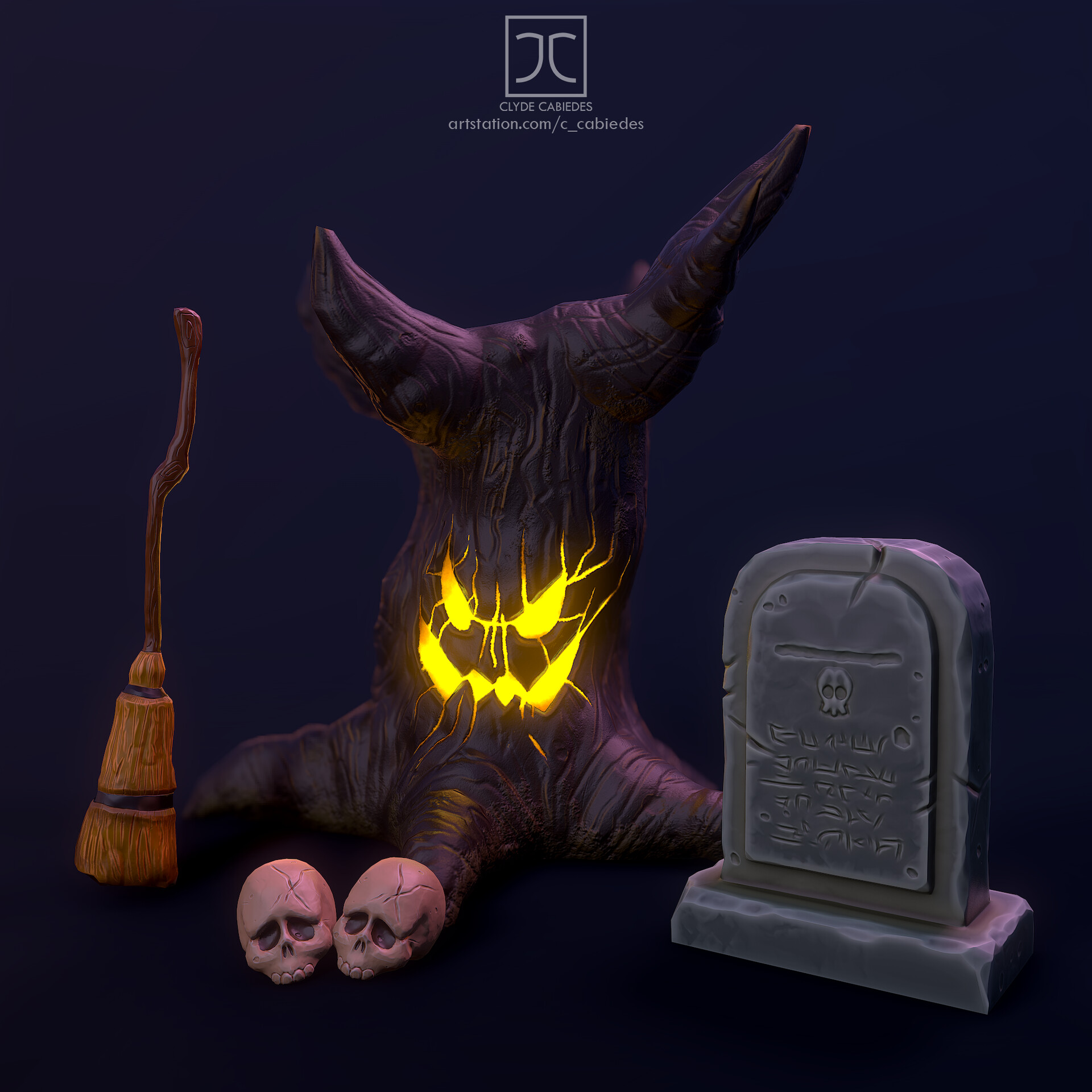ArtStation - Halloween 3D Assets pt. 2