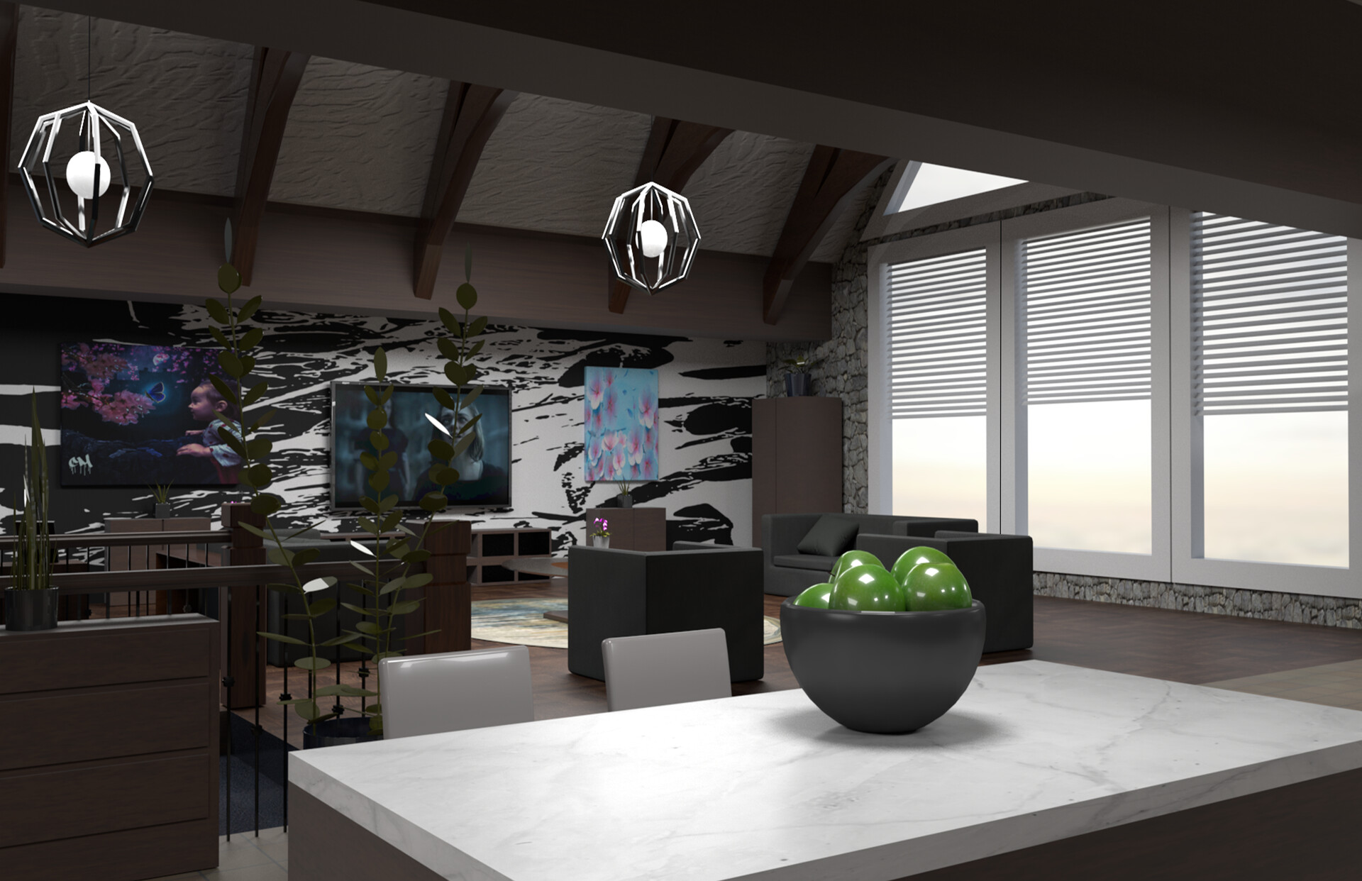 ArtStation - Interior design maya class