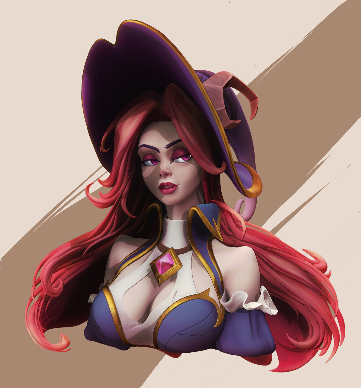 ArtStation - Miss Fortune_Fan Art