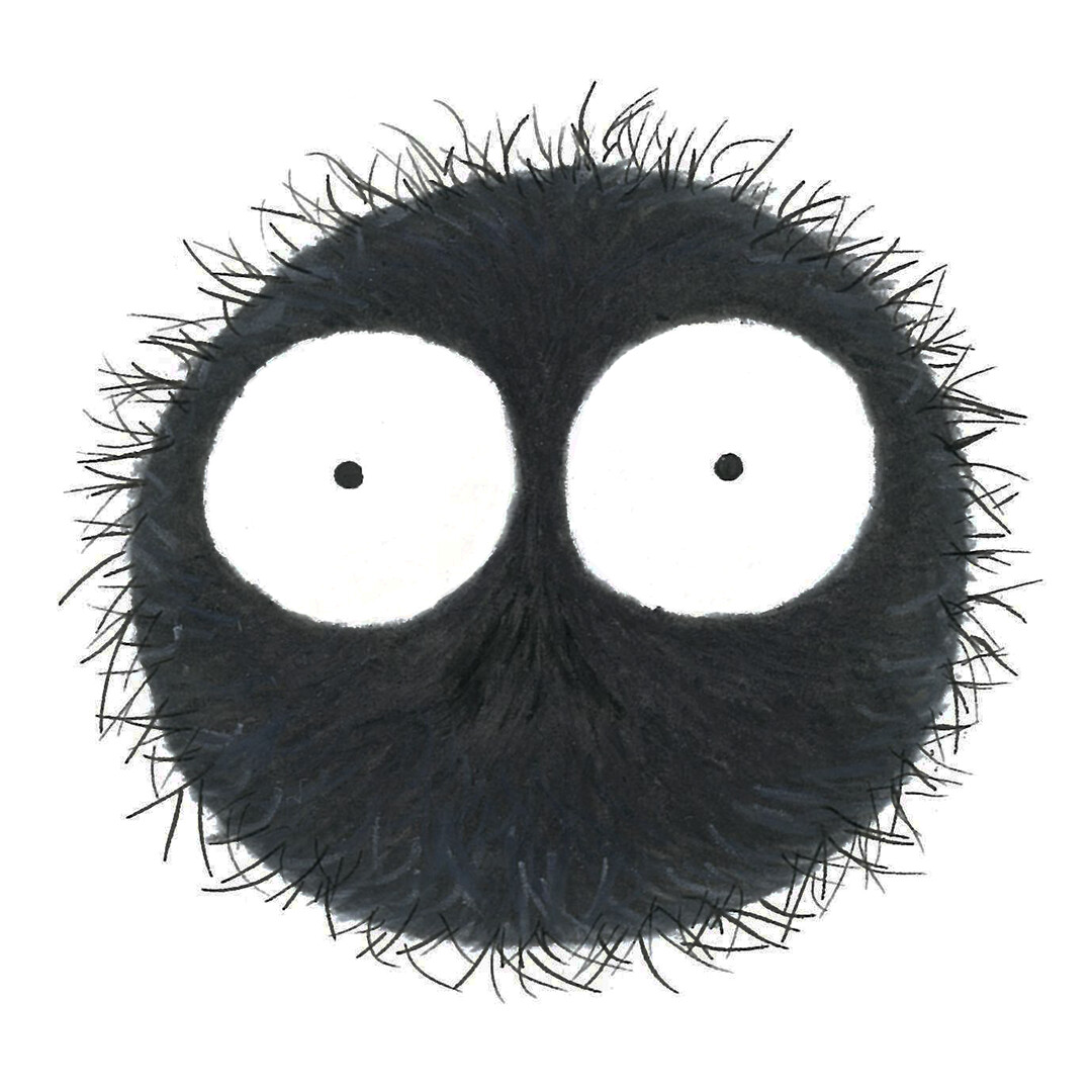 ArtStation - Soot Spirit, scared