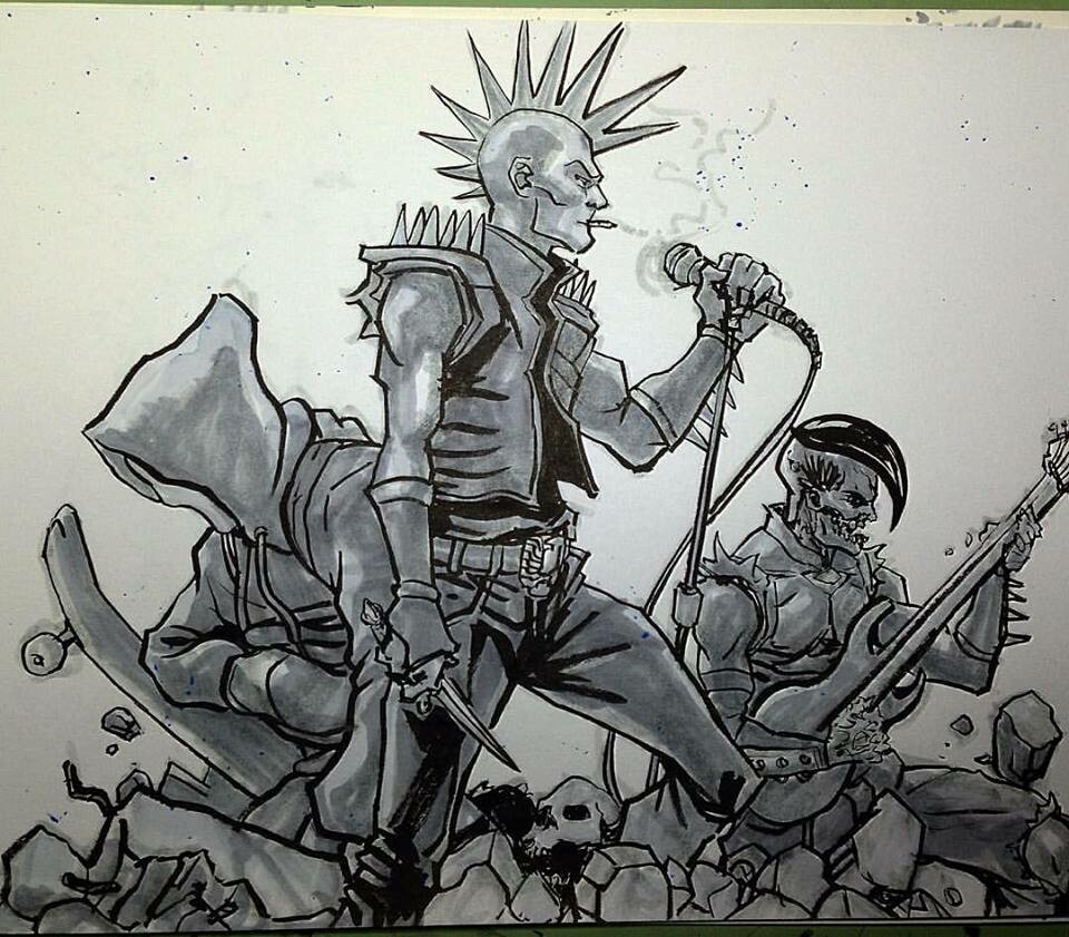 Matt Roper - Random punk band