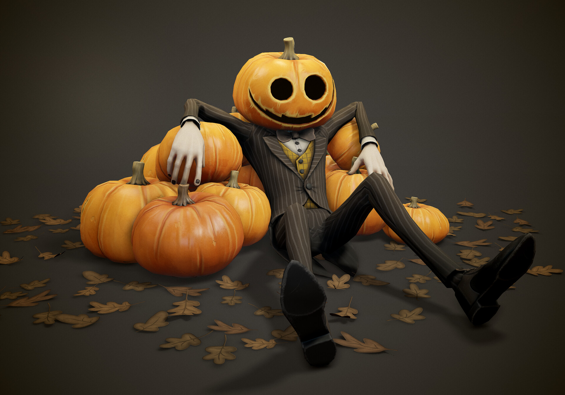 mr pumpkin 3d