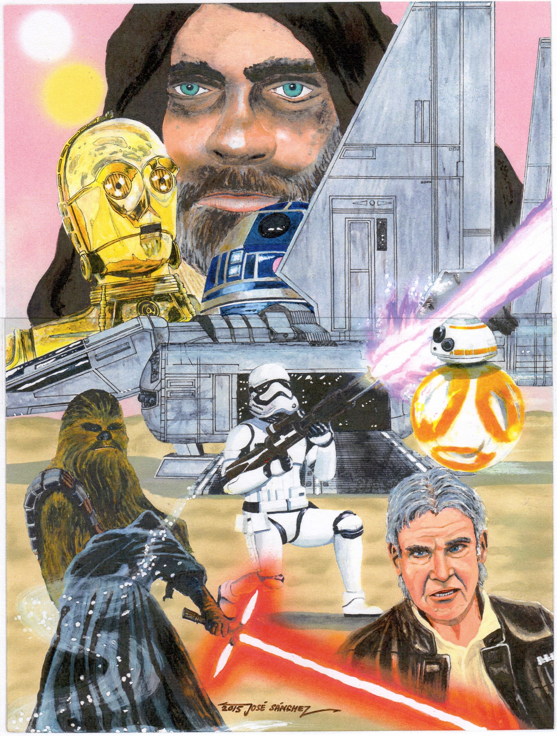 ArtStation - Star Wars : The Force Awakens Collage